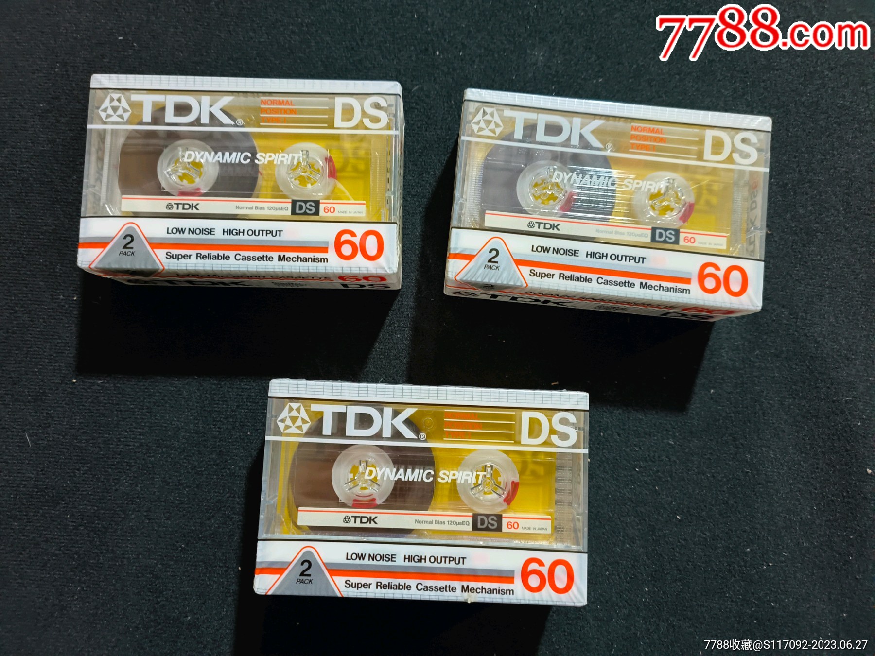 日本原装TDK牌空白磁带全新未拆封（六盘）_磁带/卡带_夷陵春秋【7788收藏__收藏热线】