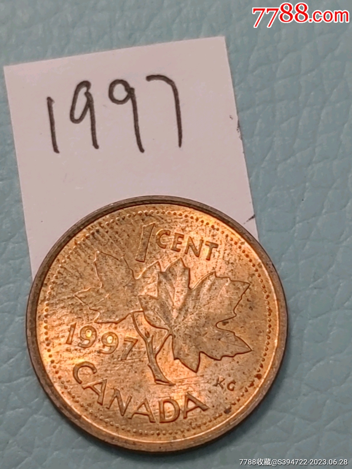 加拿大1997年1分-价格:2元-se94754509-外国钱币-零售-7788收藏__收藏热线