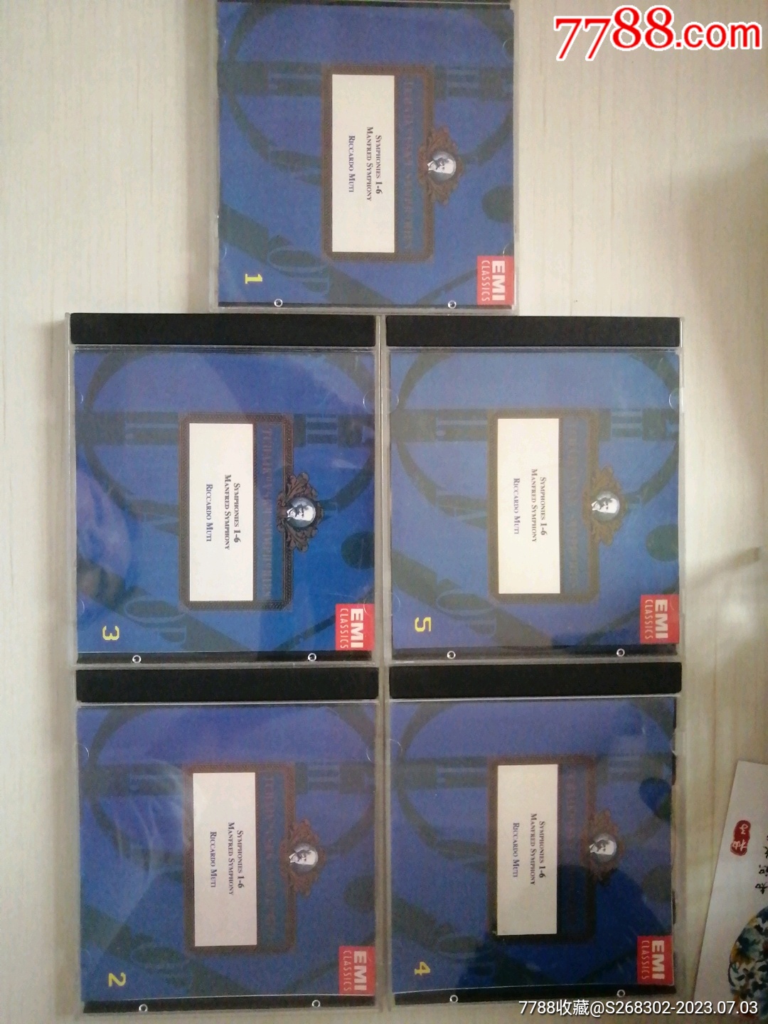 柴可夫斯基（1-5）CD-价格:100元-se94846340-音乐CD-零售-7788收藏__收藏热线