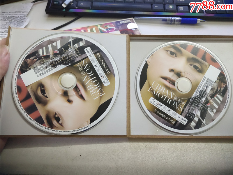 张敬轩-他的故事-音乐CD-7788音像