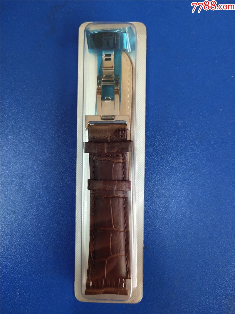 TISSOT天梭蝴蝶扣棕色手表带表耳20MM-价格:35元-se95063592-表带/表链-零售-7788收藏__收藏热线