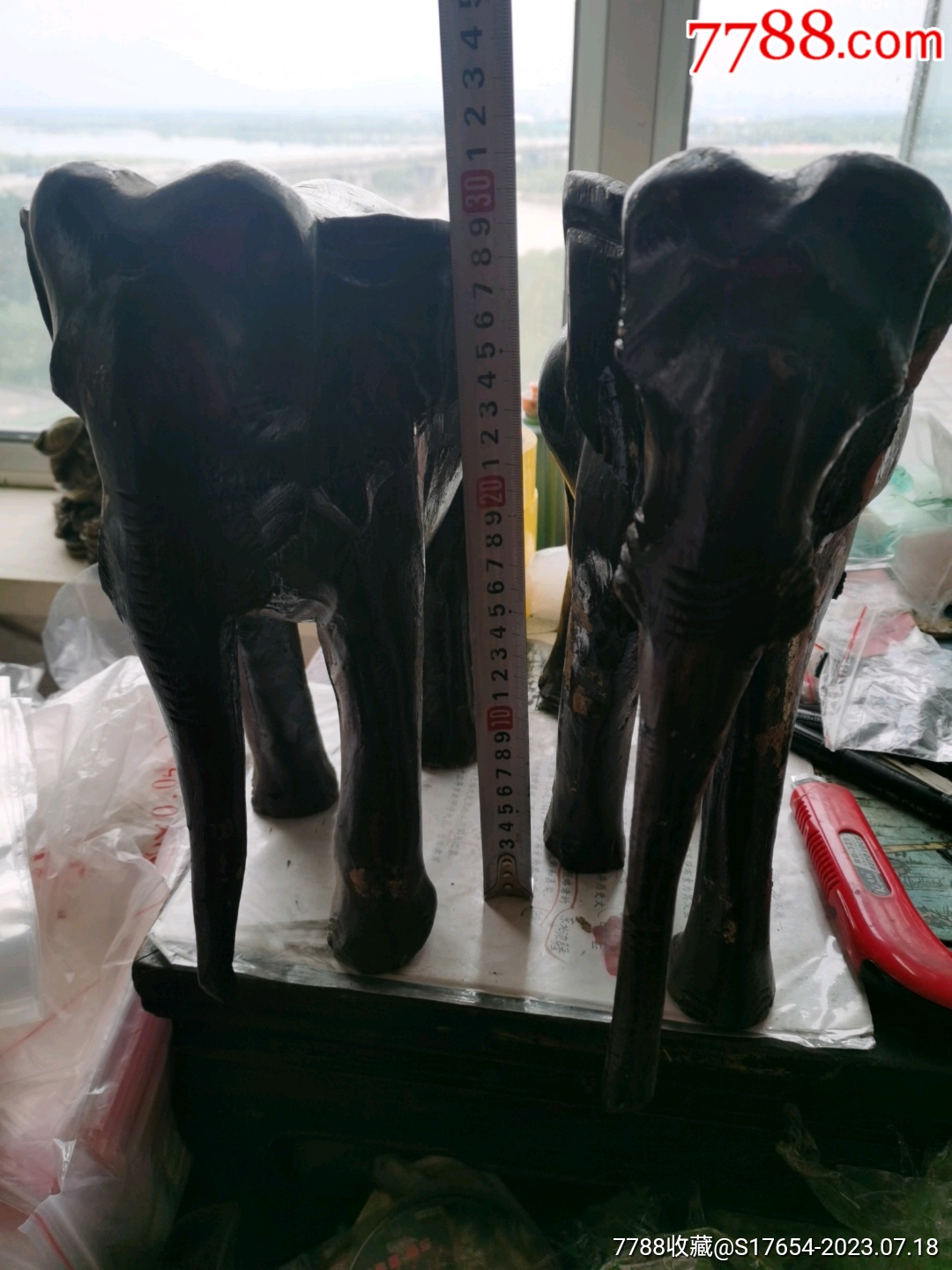 1：（大象） 价格2200元 Se95108807 木雕摆件 零售 7788收藏收藏热线