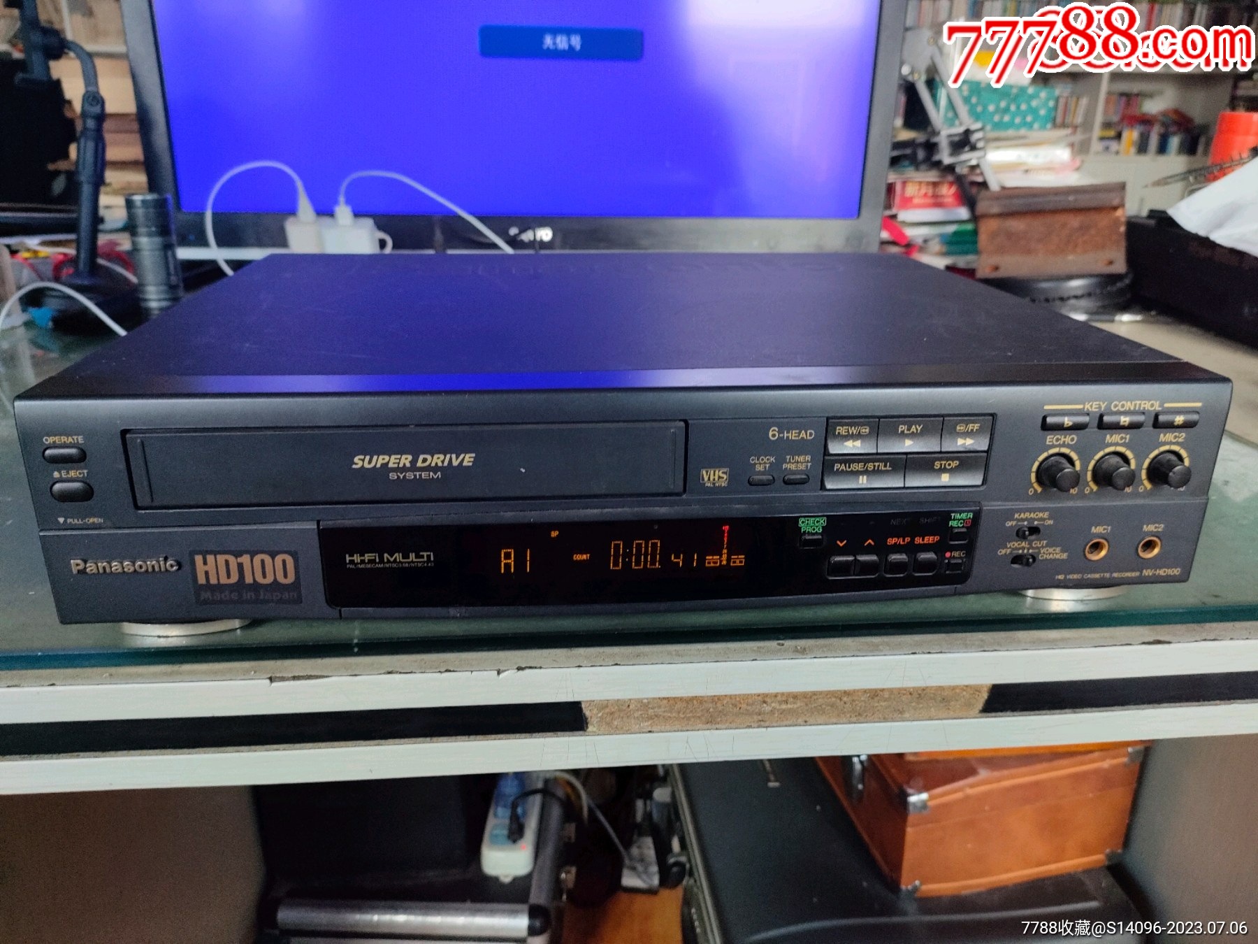 松下HD100双声道录像机（功能正常）_录像机/影碟机_记忆收藏【7788收藏__收藏热线】