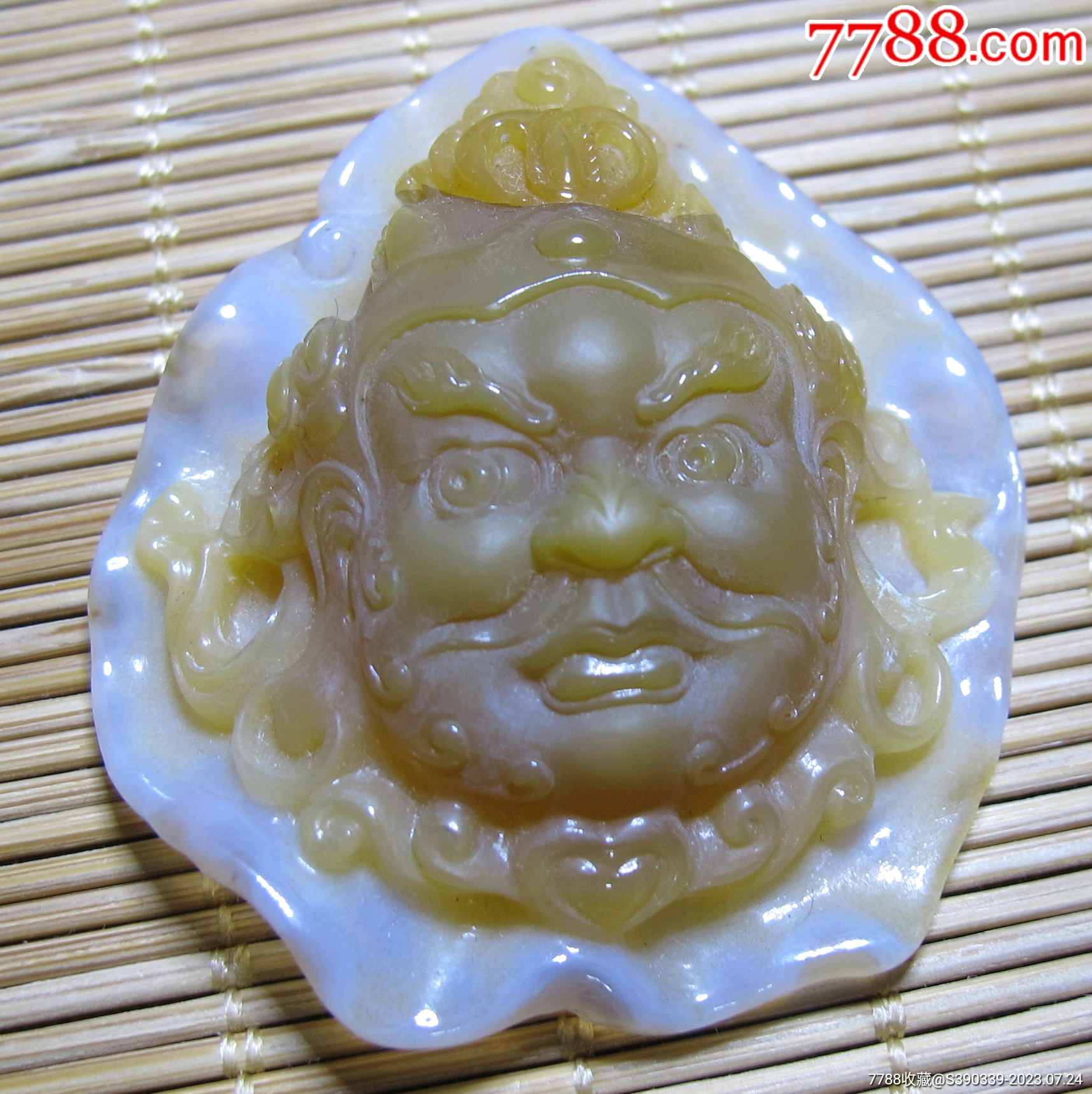 阿拉善玛瑙精雕黄财神ys19-12-价格:12800元-se95224030-玛瑙-零售-7788收藏__收藏热线