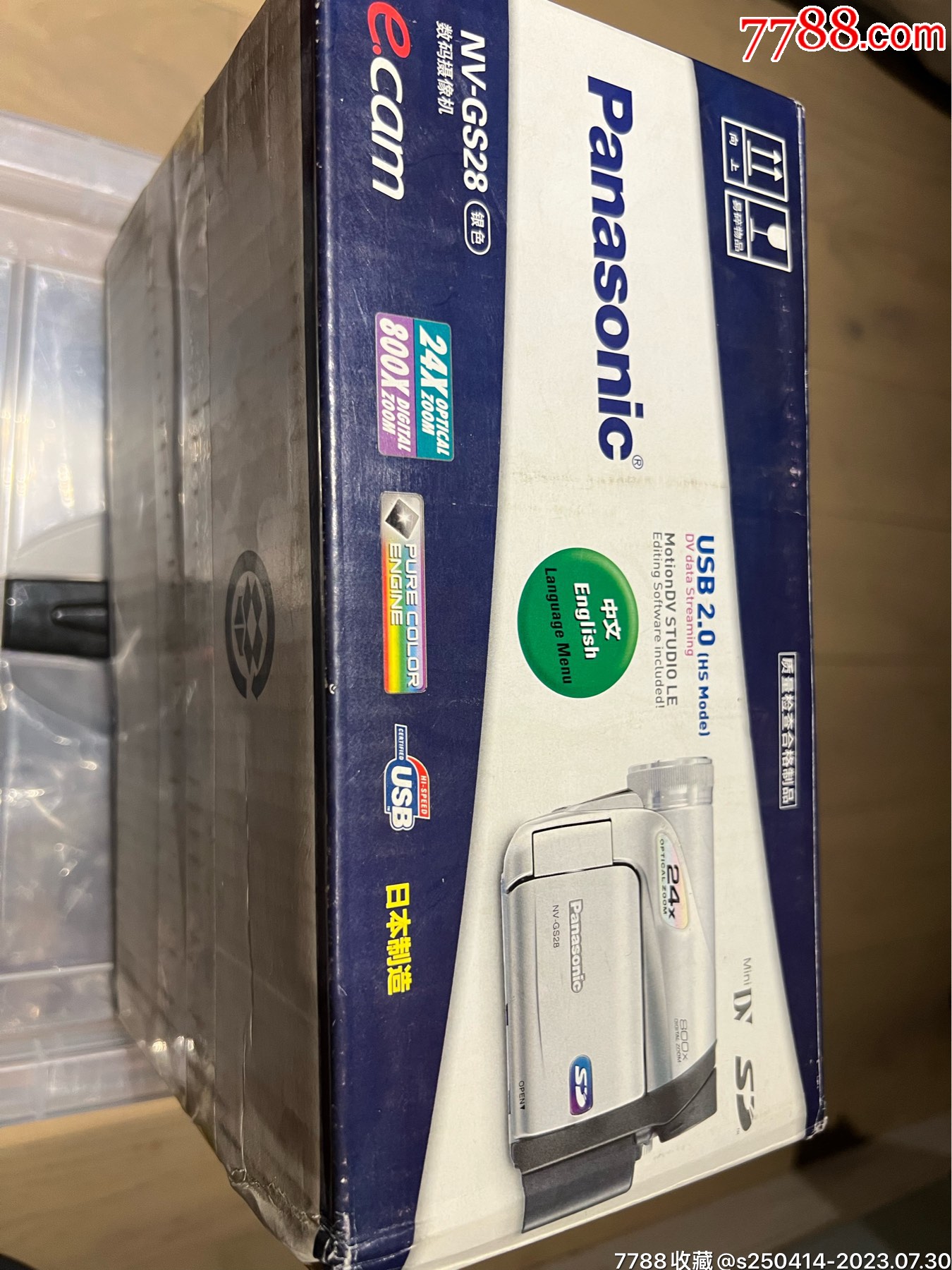 全新松下摄像机GS28_摄像机/摄影机_觅迹社【7788收藏__收藏热线】