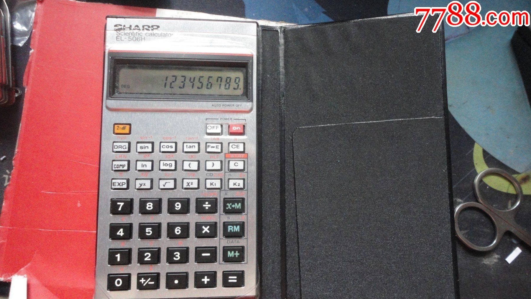 sharp夏普---EL--506hH-价格:50元-se95356454-计算器-零售-7788收藏__收藏热线