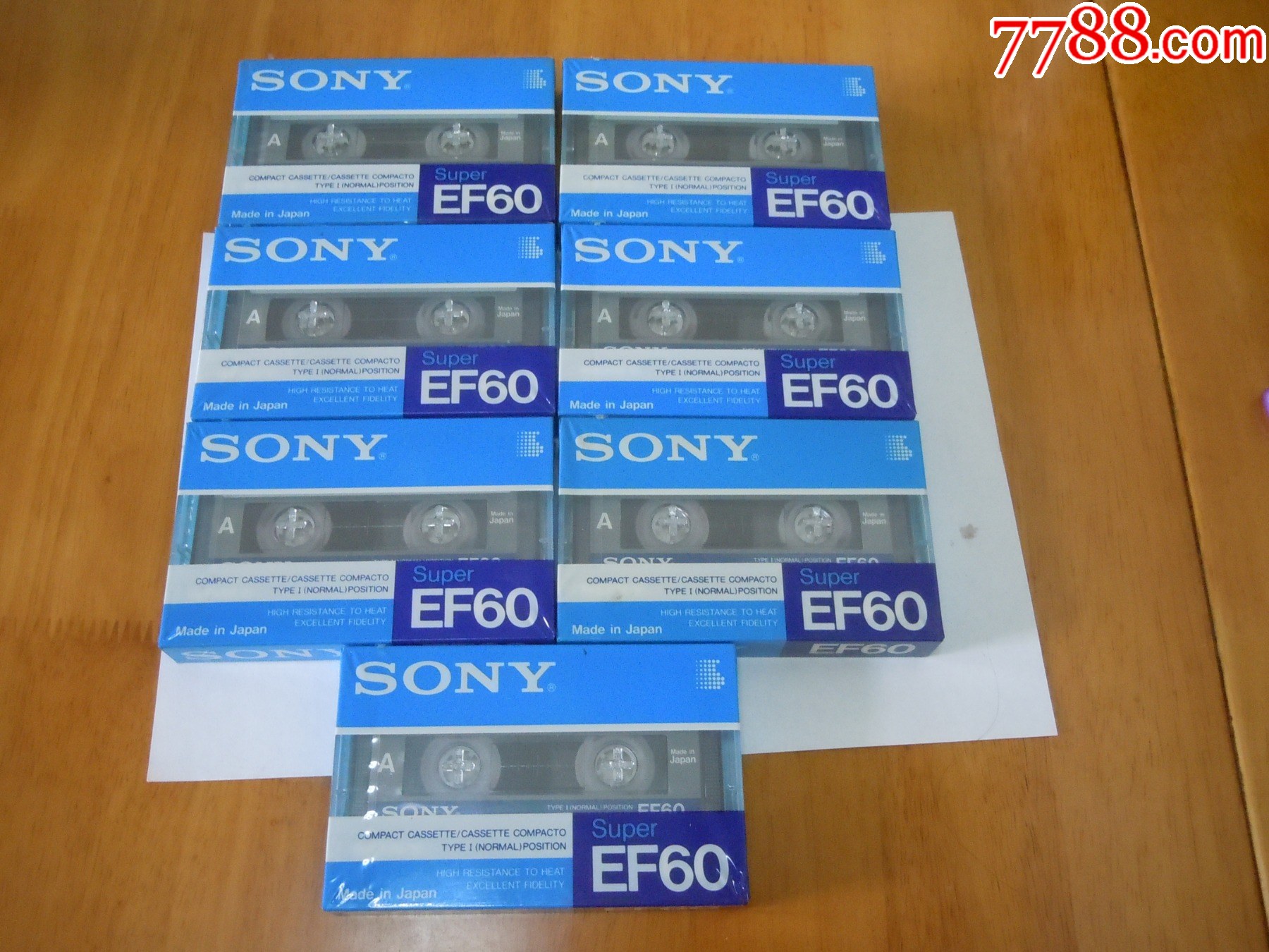 SONY-EF60(7盒)_磁带/卡带_回忆阁【7788收藏__收藏热线】