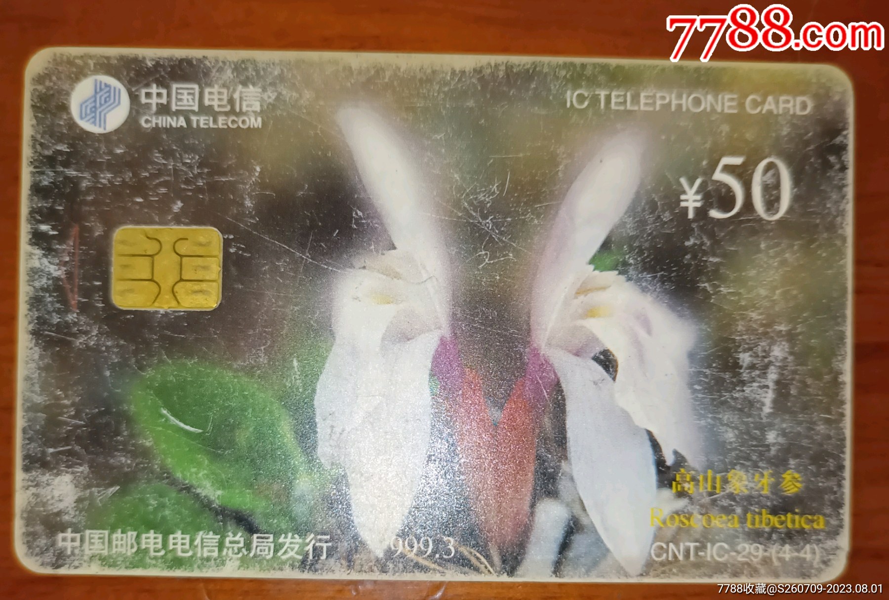 IC-29珍稀植物_电话IC卡_三水收藏【7788收藏__收藏热线】