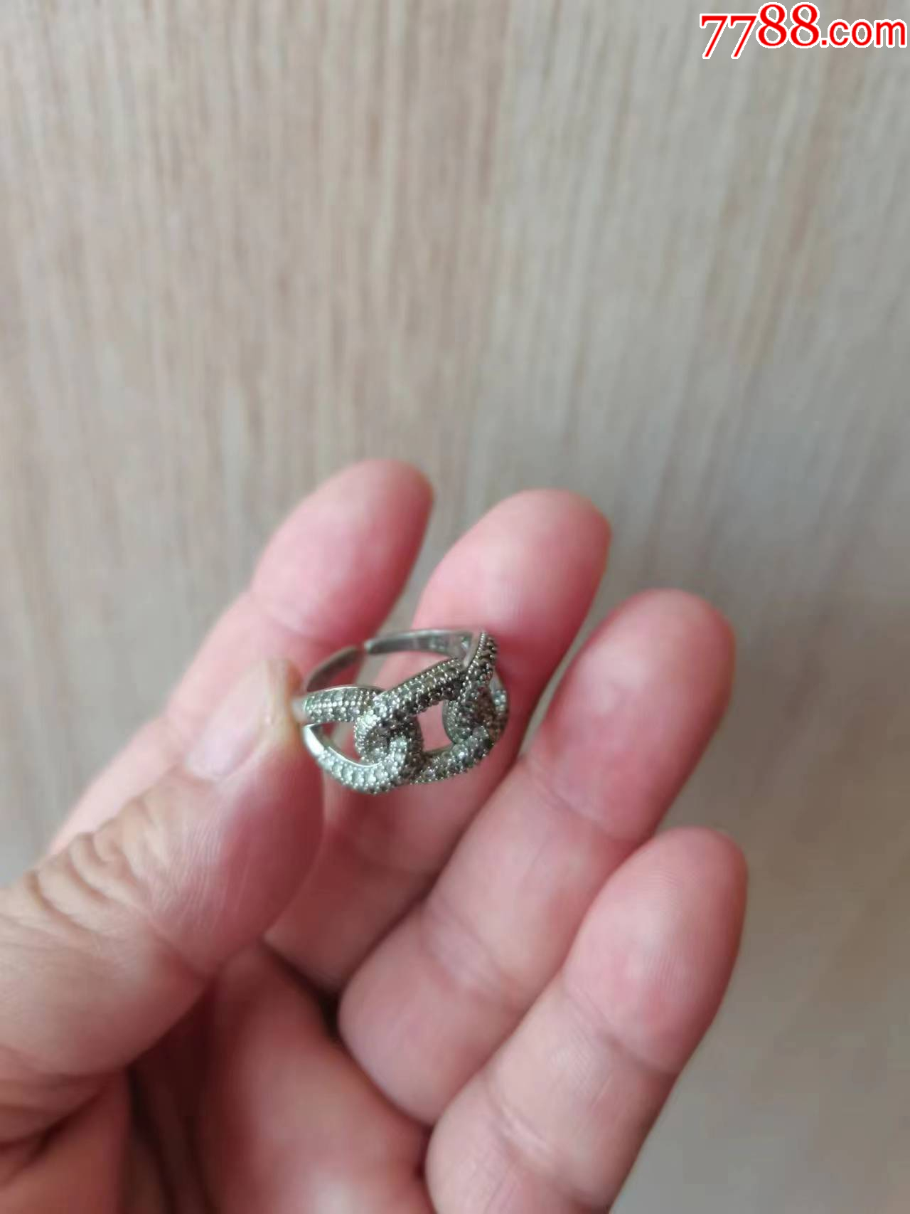 开口银戒指-价格:120元-se95469039-银戒指-零售-7788收藏__收藏热线