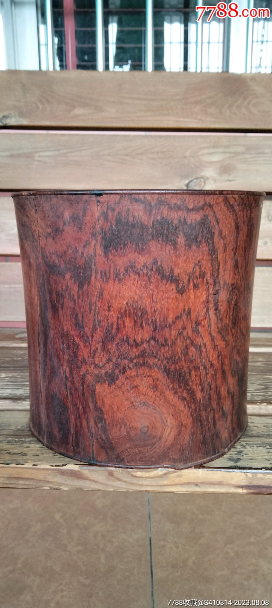清代黄花梨大笔海3斤多-价格:41888元-se95491315-公司/企业债券-零售-7788收藏__收藏热线