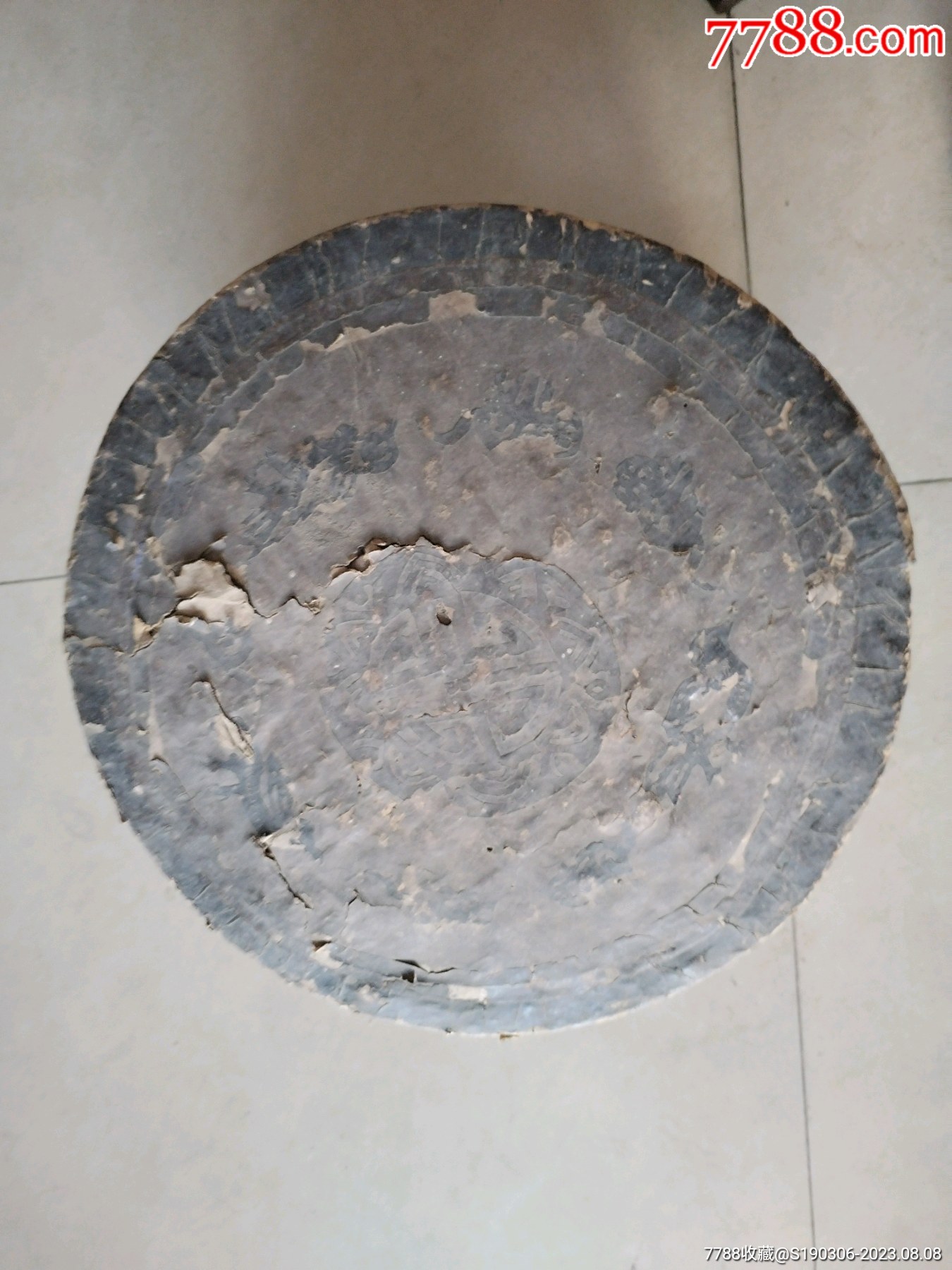 民国时期，草编纸糊盒子，内有木版年画，24*15-价格:200元-se95505224-旧盒子-零售-7788收藏__收藏热线