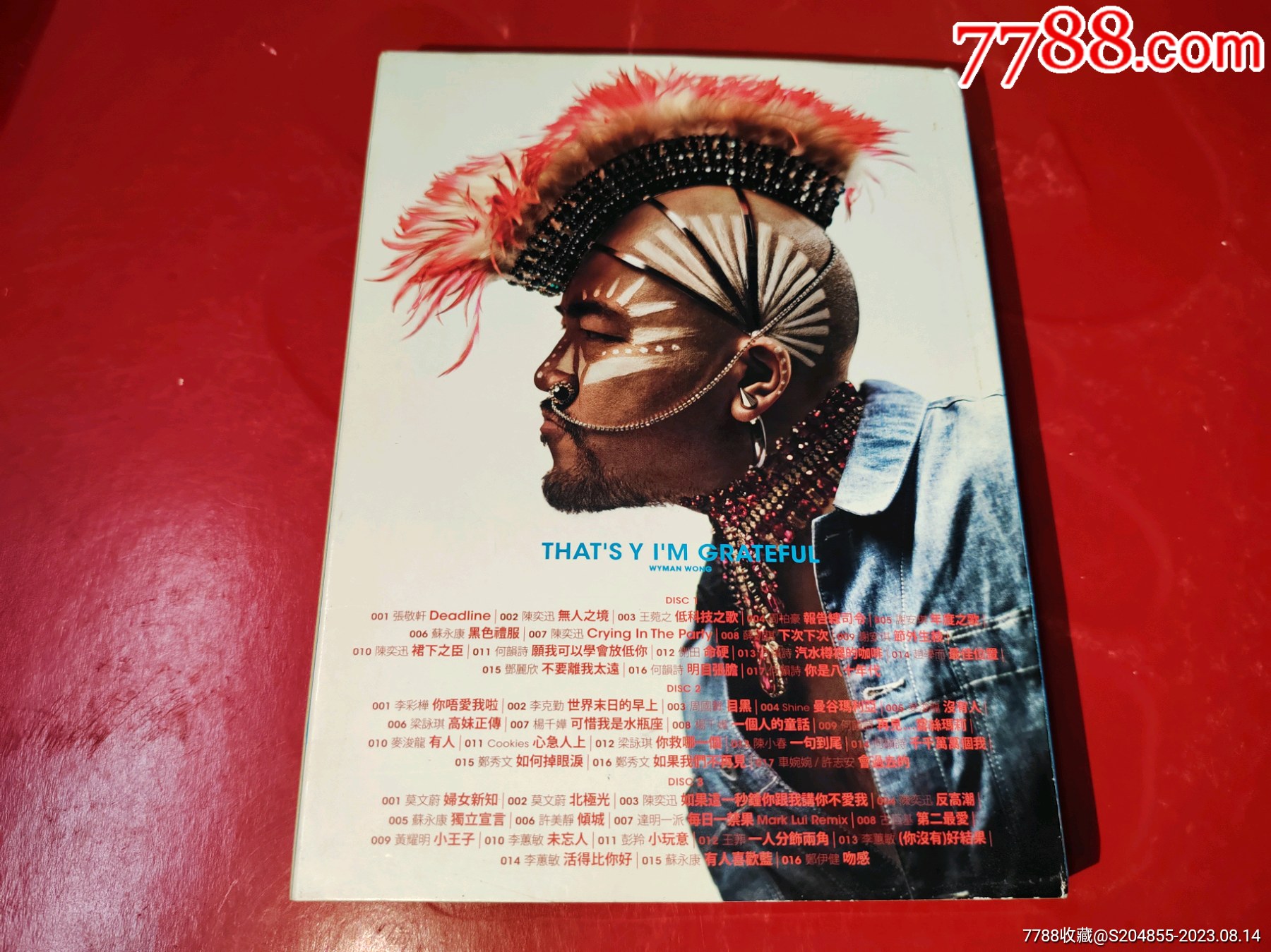 黄伟文Y100Playful大选3CD-价格:200元-se95612339-音乐CD-零售-7788收藏__收藏热线