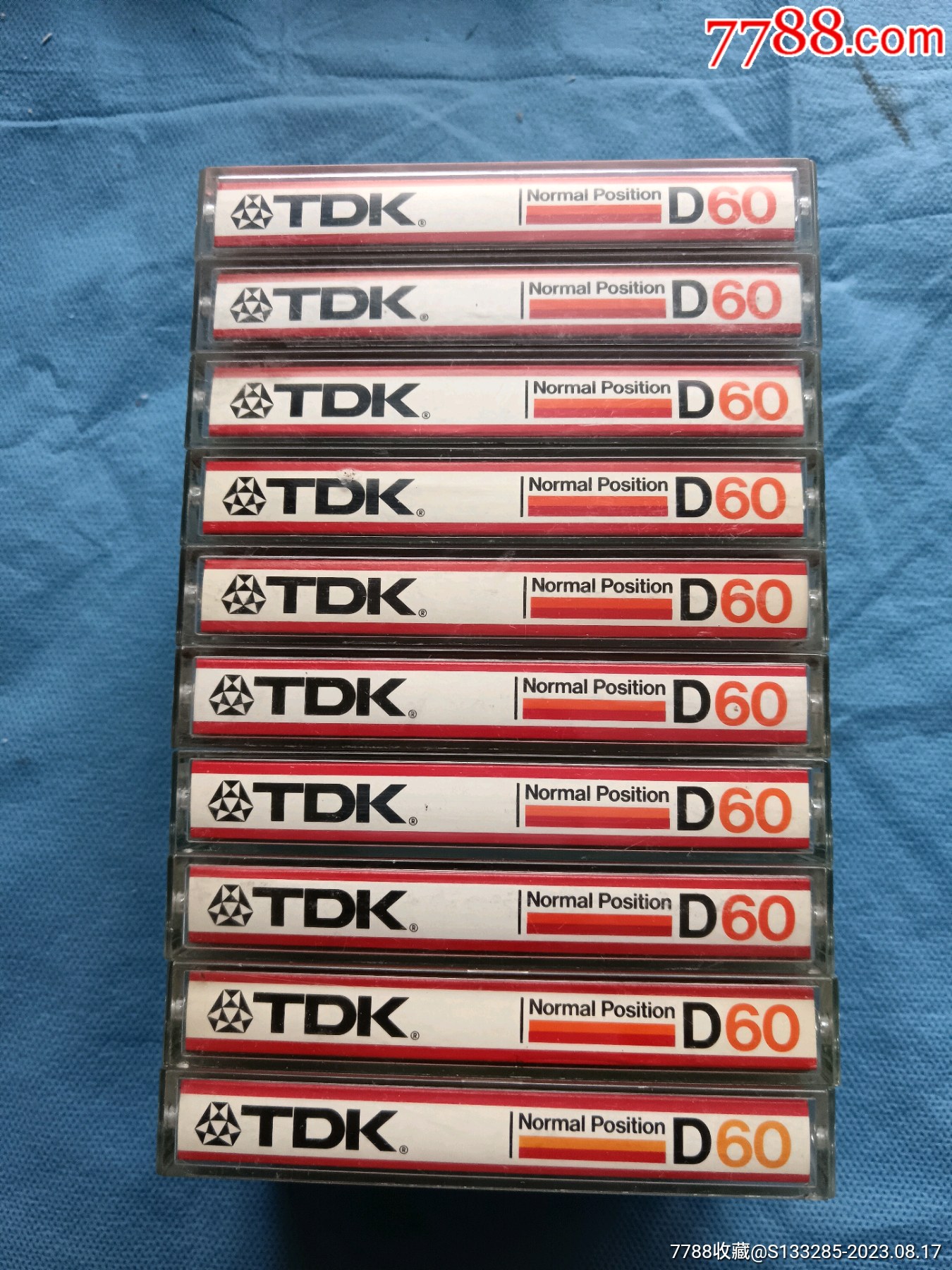 10盘TDK空白带（拍前看简介）_磁带/卡带_物老心好【7788收藏__收藏热线】