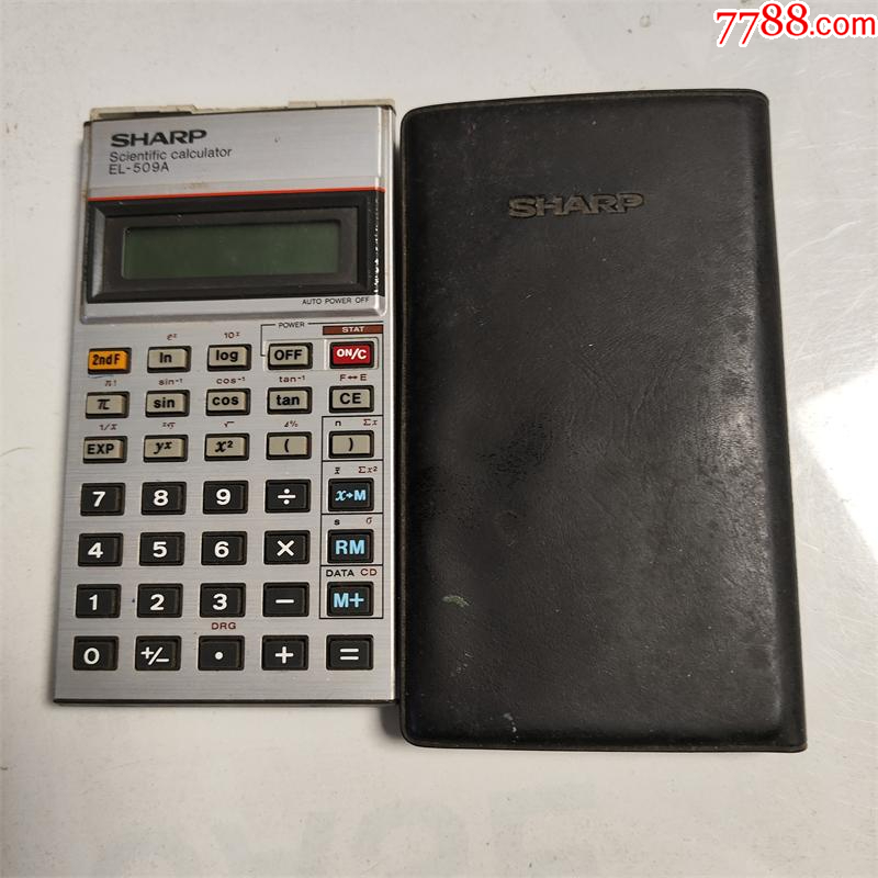 夏普计算器SHARPEL-509A_计算器_小王的古玩店【7788收藏__收藏热线】