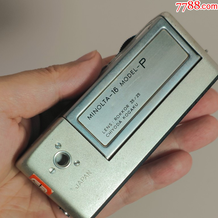 中古收藏日本美能达MINOLTA-16p型微型迷你胶卷胶片机械相机正常_傻瓜机/胶片相机_古董影像器材收藏【7788收藏__收藏热线】