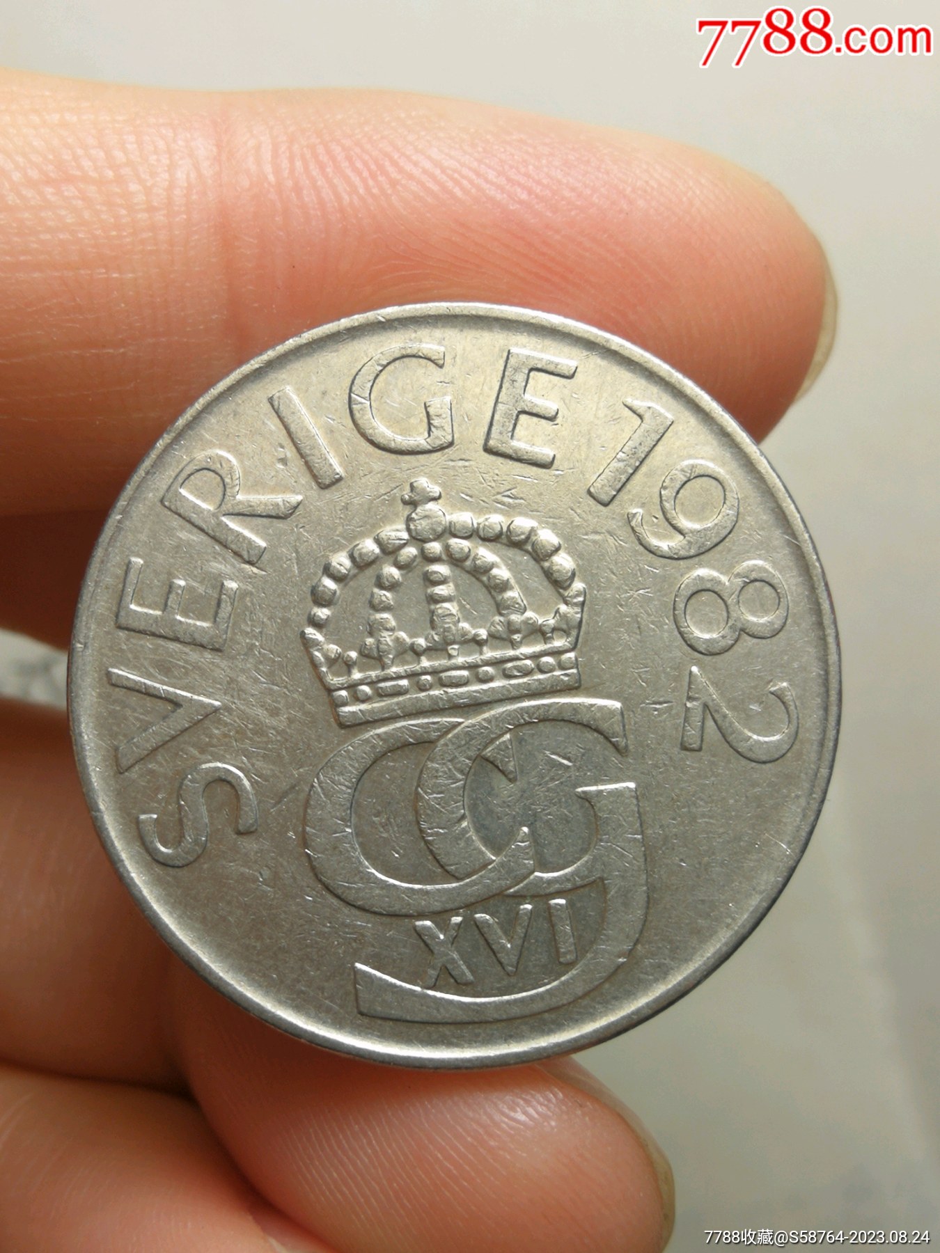 瑞典1982年5克朗-价格:4元-se95789121-外国钱币-零售-7788收藏__收藏热线