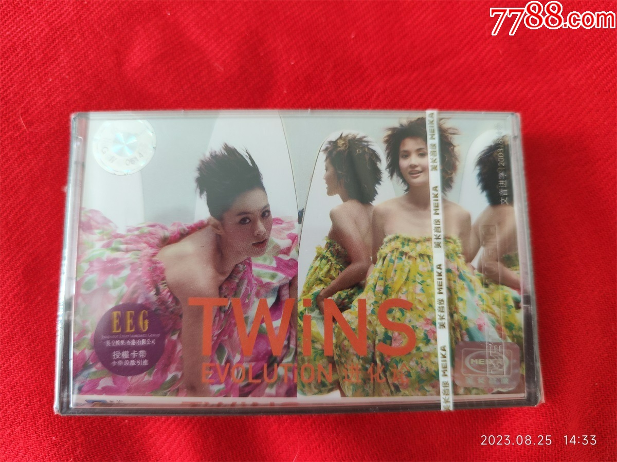 全新未拆【原装正版磁带】TWINS进化论侧面有两道划痕_磁带/卡带_楠楠书屋【7788收藏__收藏热线】