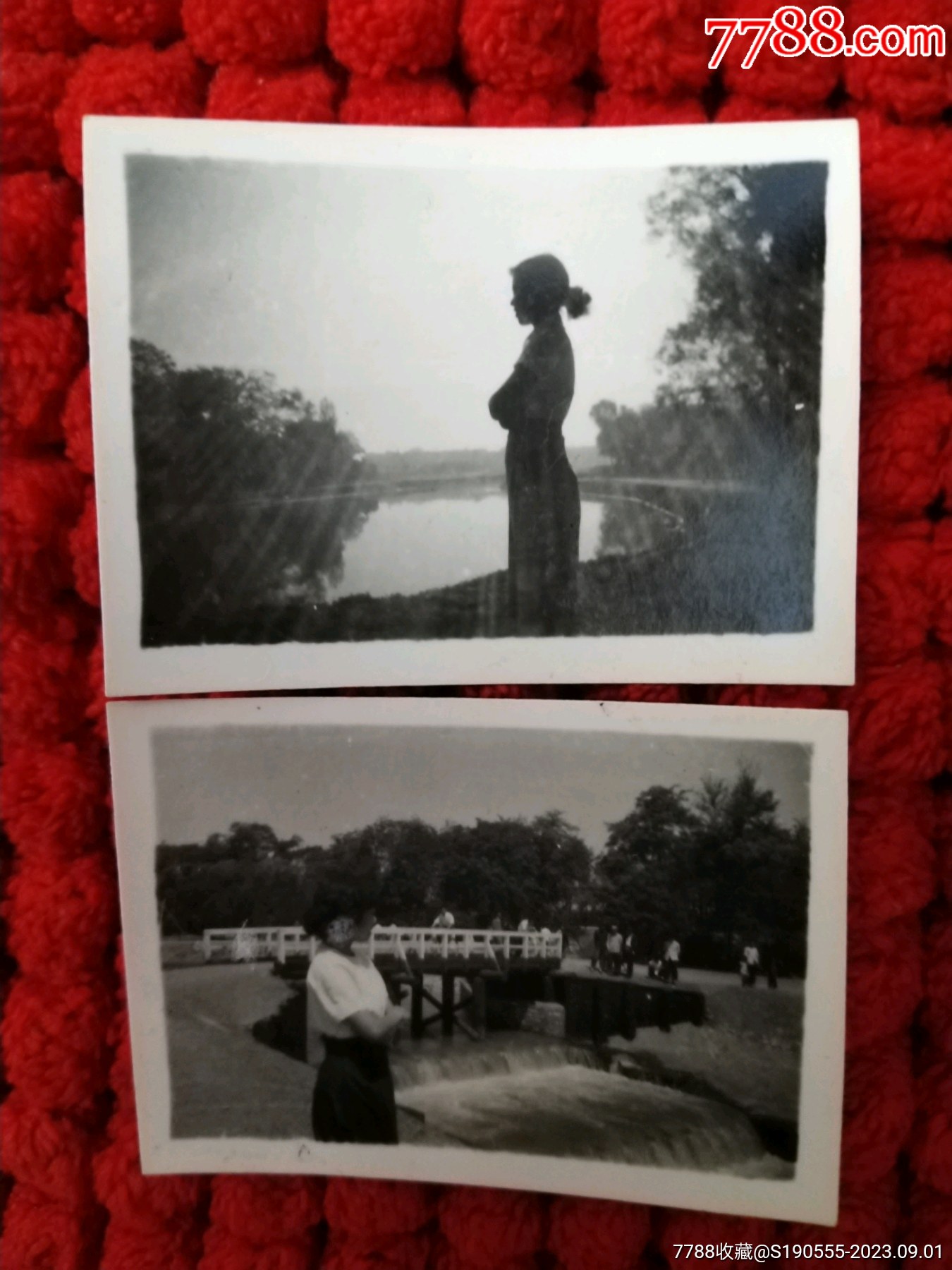 1957年女学生精美小照片2枚-价格:5元-se95953201-老照片-零售-7788收藏__收藏热线