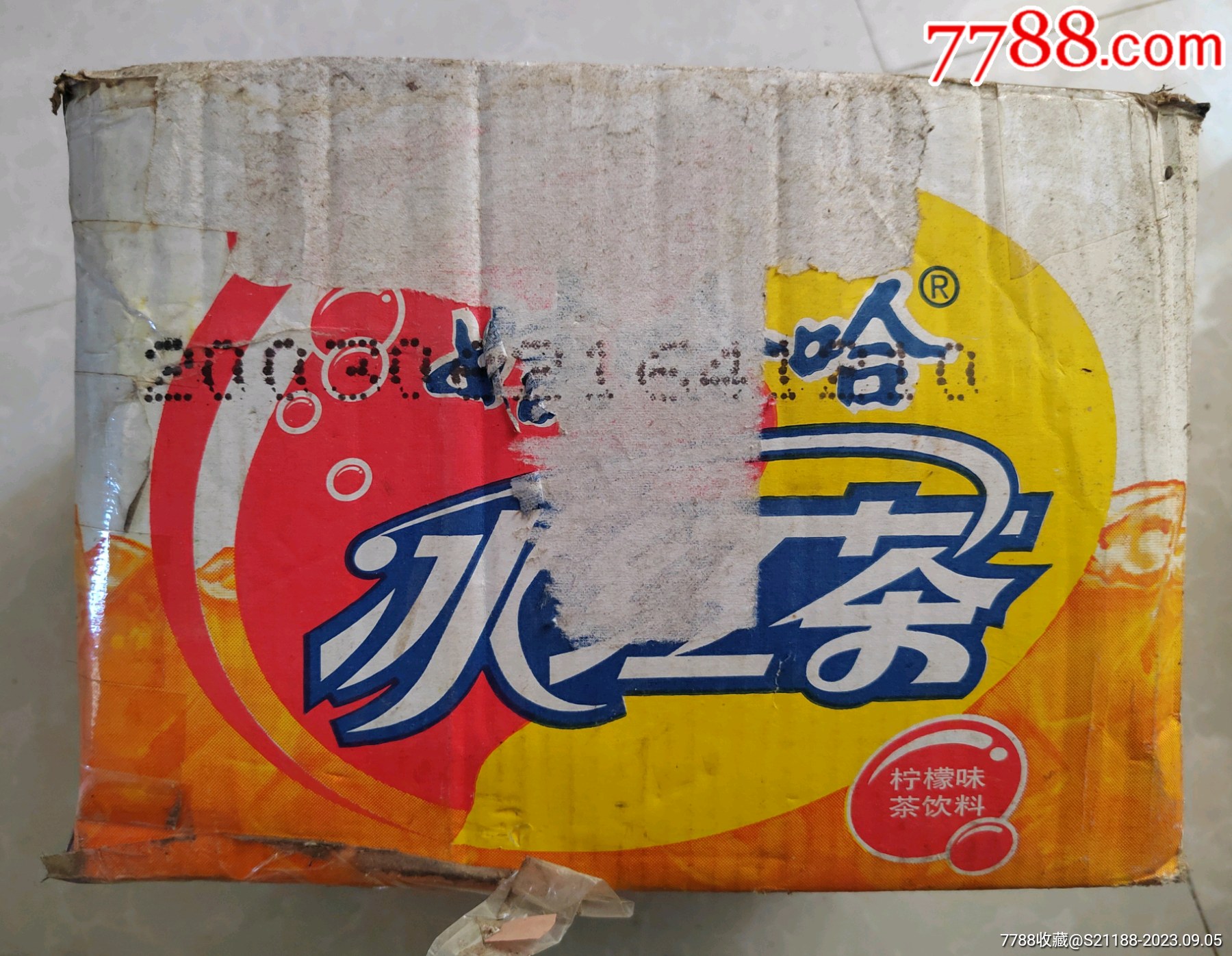 2003年娃哈哈冰红茶包装箱-价格:66元-se96019819-其他箱包-零售-7788收藏__收藏热线