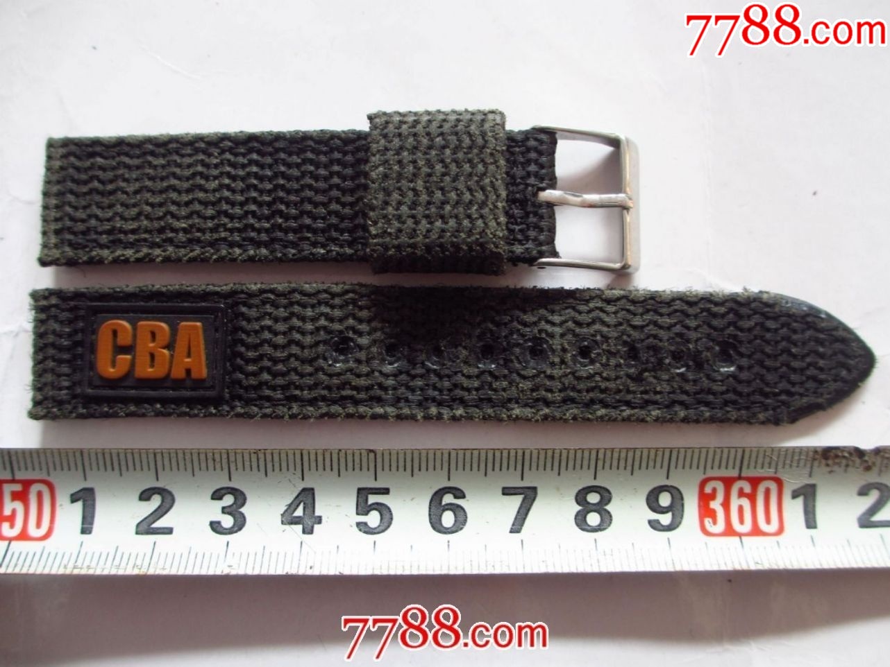 【尼龙表带】还很新黑色尼龙【CBA】牌【20MM】古董尼龙老表带！【1】-价格:20元-se96025799-表带/表链-零售-7788收藏__收藏热线