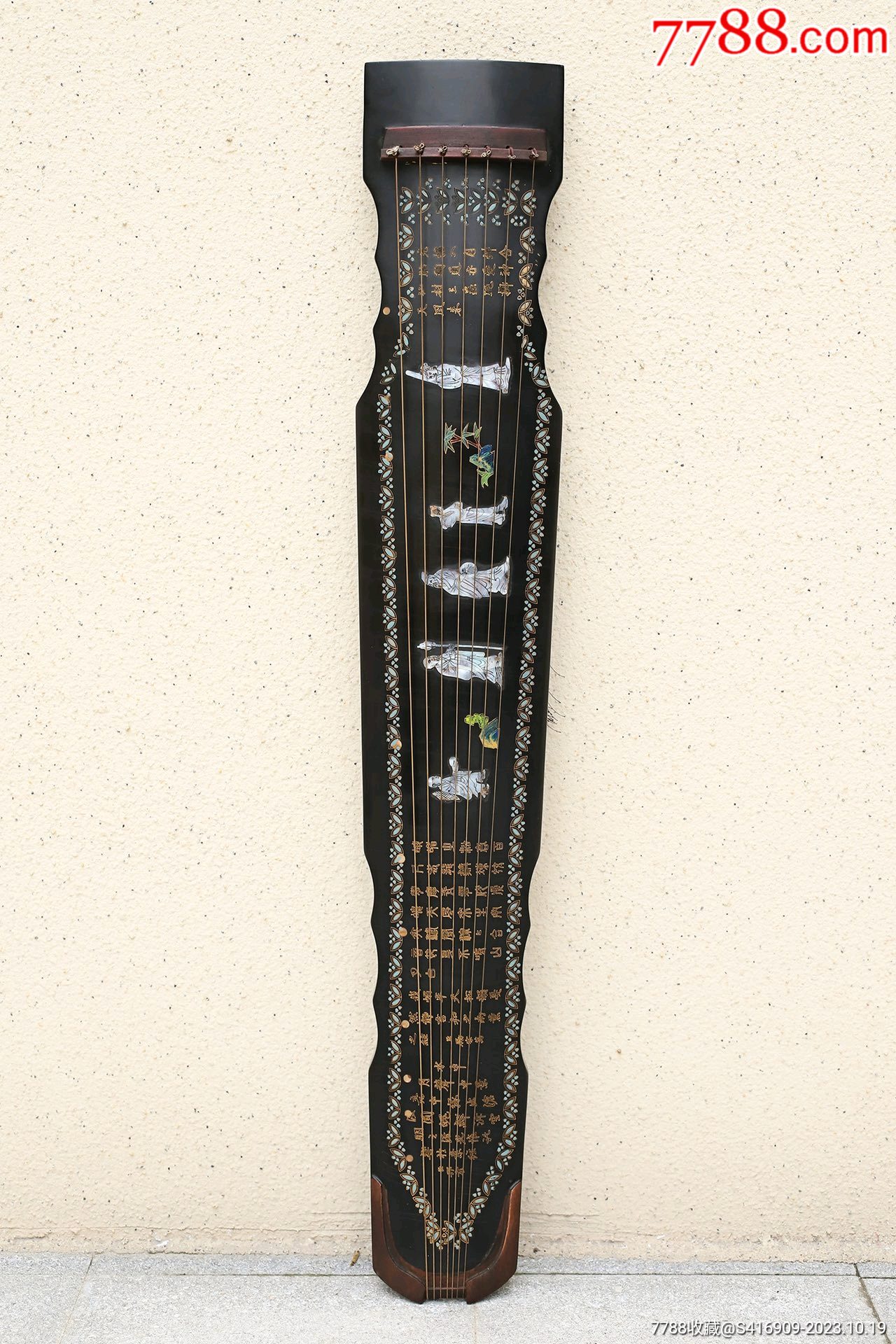 古琴乐器，古琴长度123厘米，宽20厘米，_其他民族乐器_乡下收好货【7788收藏__收藏热线】