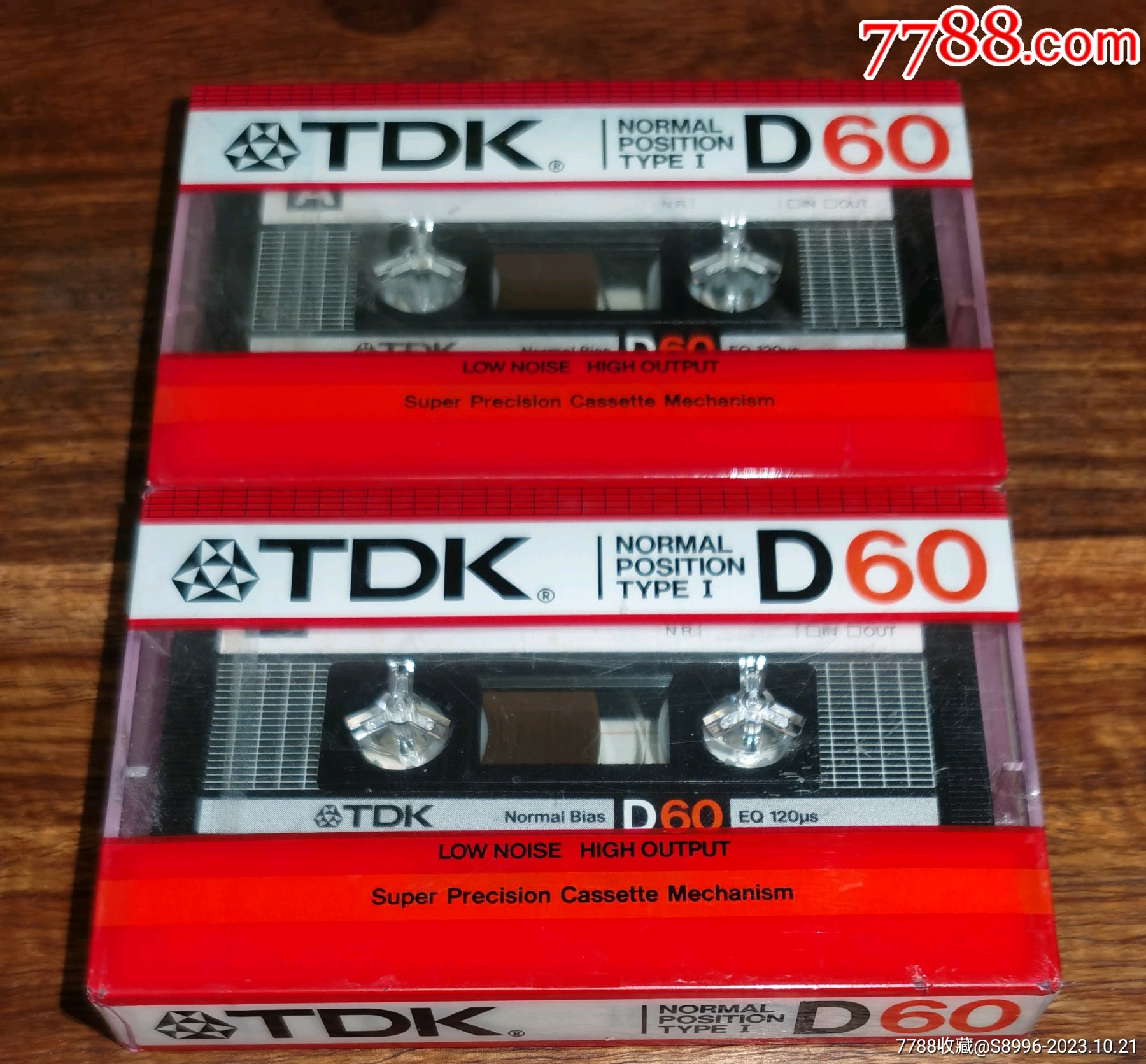 日本(原装未开封)TDK空白卡式录音磁带（二盘一组）_磁带/卡带_藏泉阁【7788收藏__收藏热线】