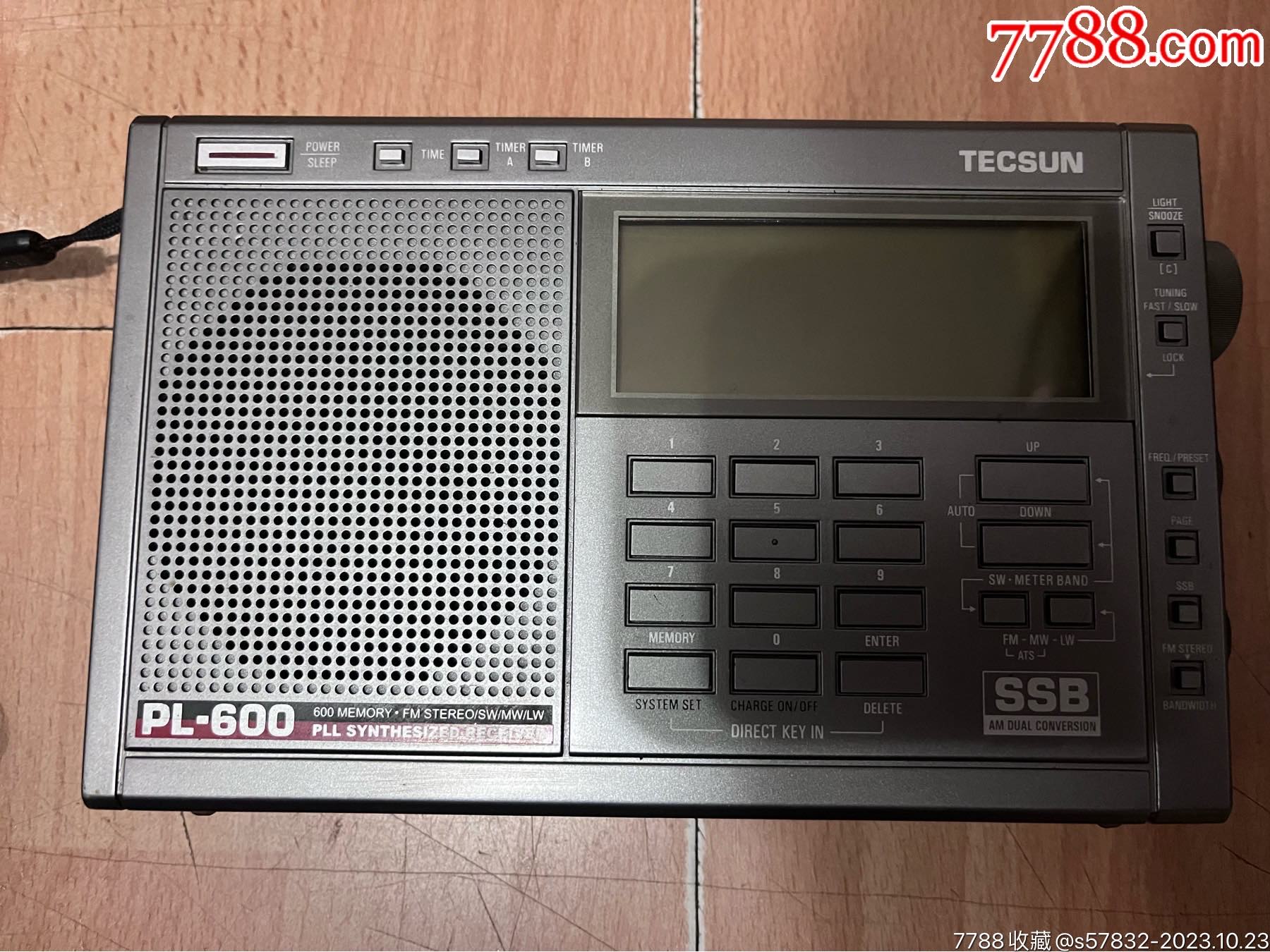 德生PL-600收音机_收音机_龙门文化【7788收藏】