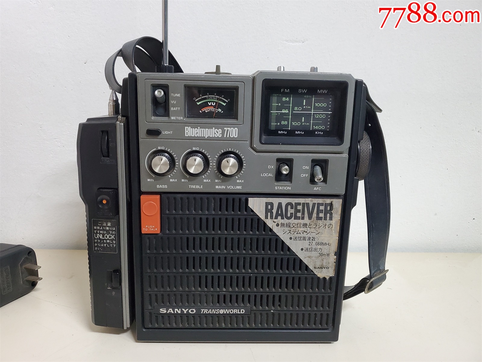 三洋RP-7700晶体管收音机可做对讲机-价格:2280元-se96943807-收音机-零售-7788收藏__收藏热线