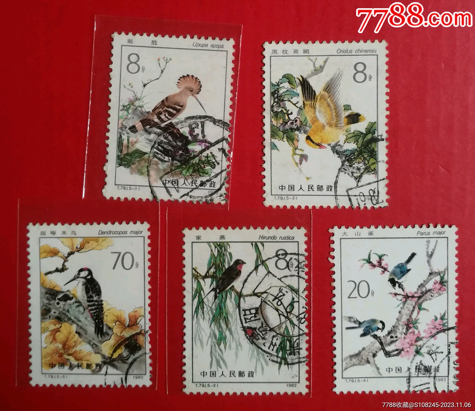 T79益鸟_“T”字邮票_怡兴邮市【7788收藏__收藏热线】