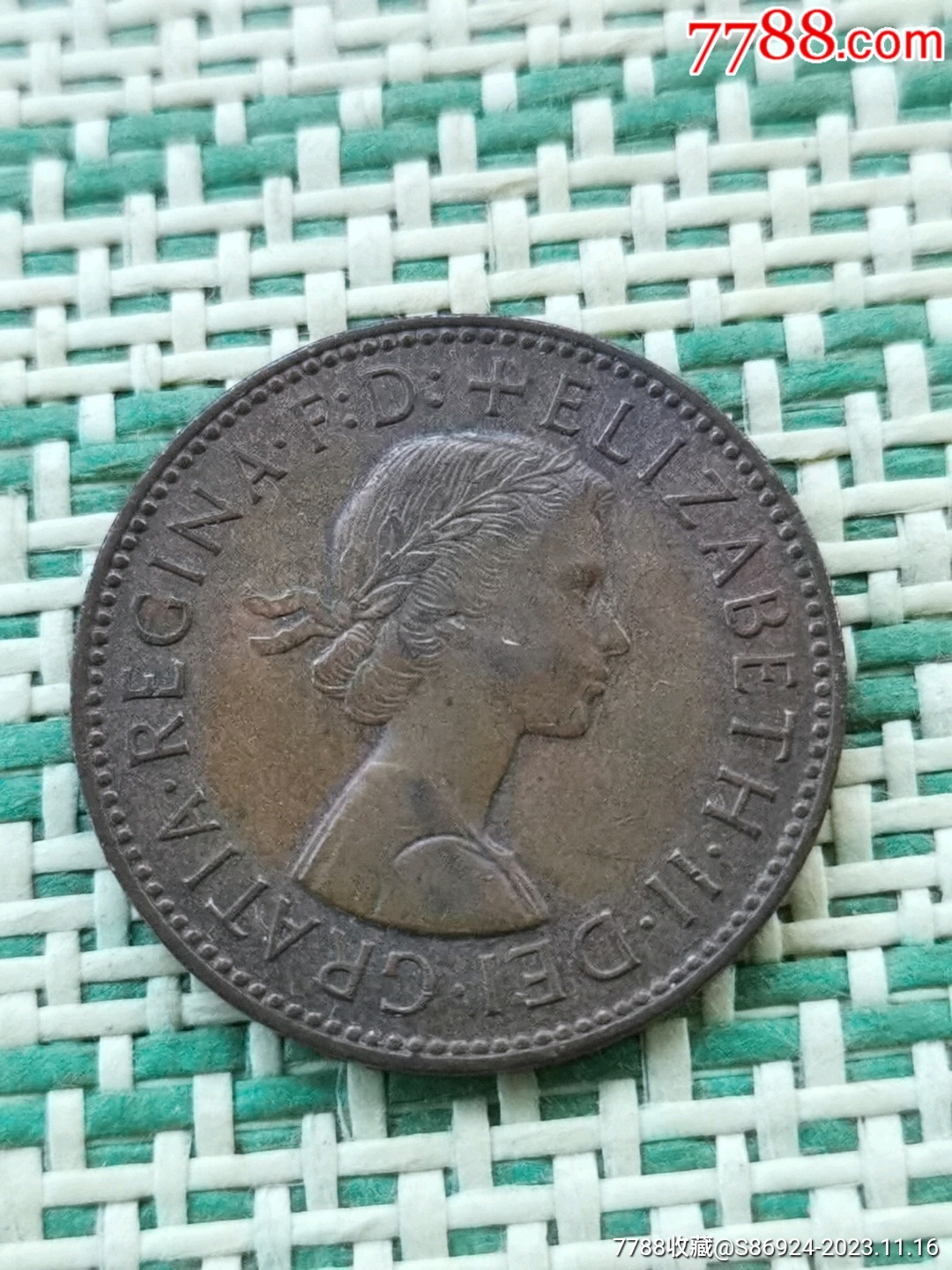 英国早期半便士（1964年）_货币外国币_传播美好【7788收藏__收藏热线】