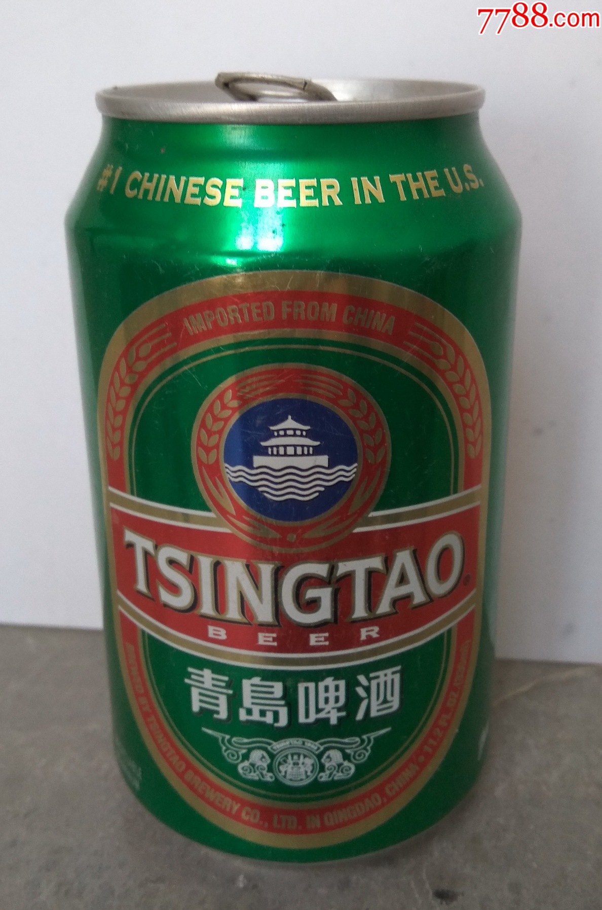 青岛啤酒=出口版【330ml】-价格:3元-se97653540-酒标-零售-7788收藏__收藏热线