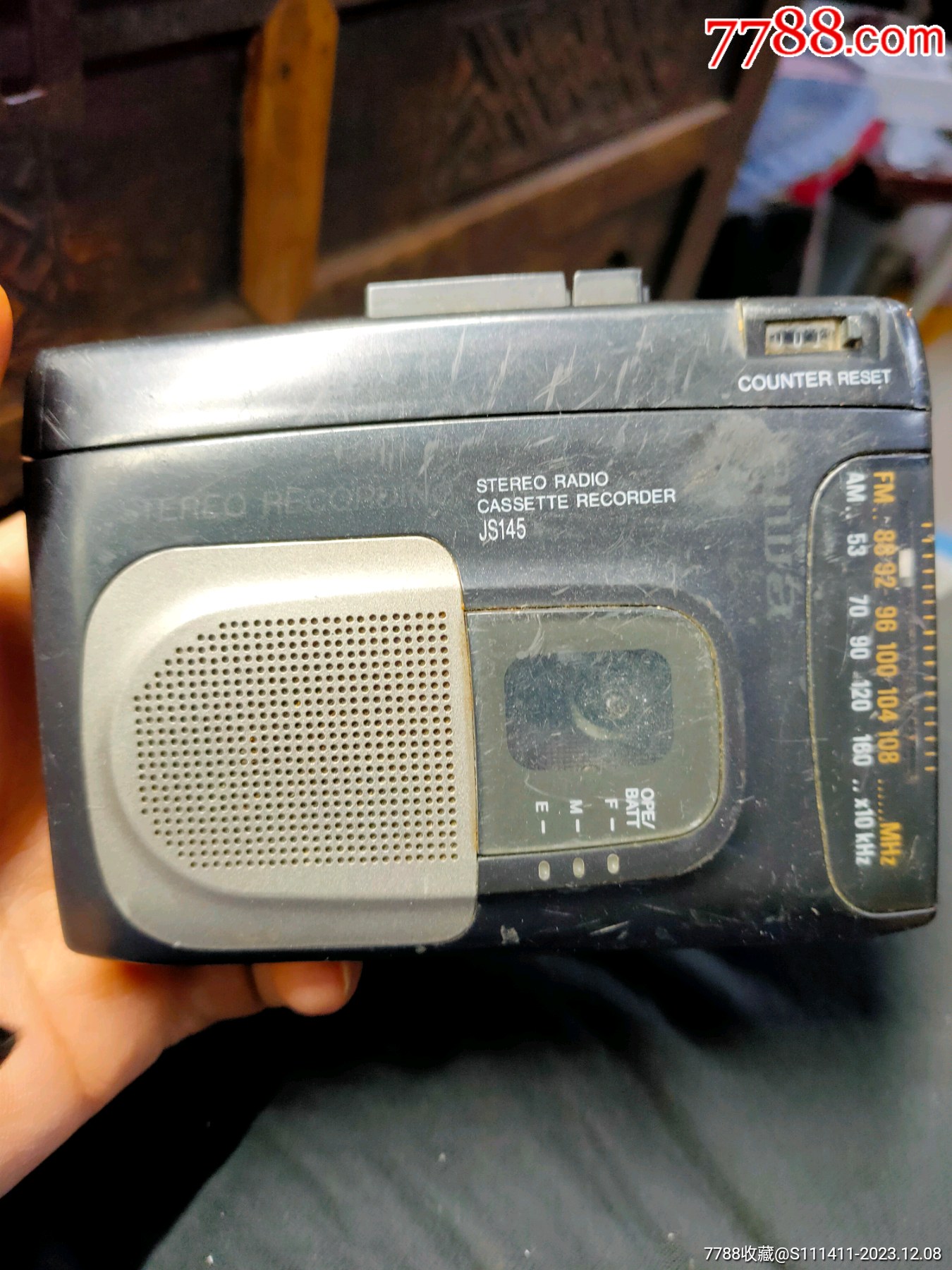 爱华js145随身听收录机-价格:35元-se97792301-随身听/mp3-零售-7788收藏__收藏热线