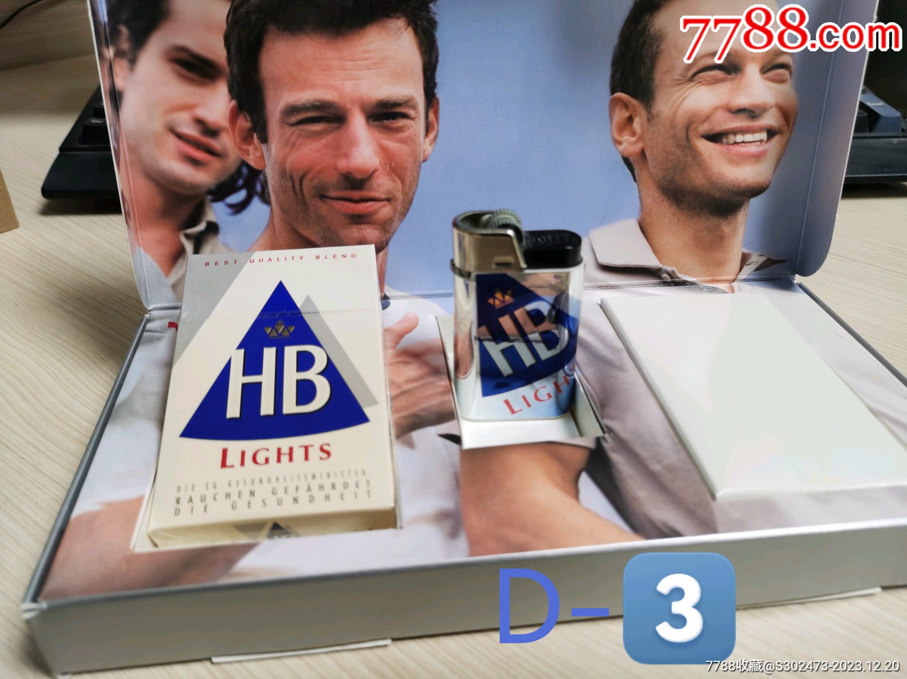 HB/Lights德国-3_烟标/烟盒_玩味空间【7788收藏__收藏热线】