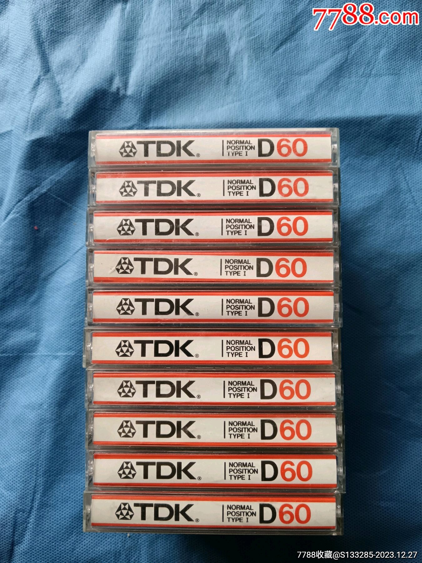 10盘TDk空白带（拍前看简介）_磁带/卡带_物老心好【7788收藏__收藏热线】