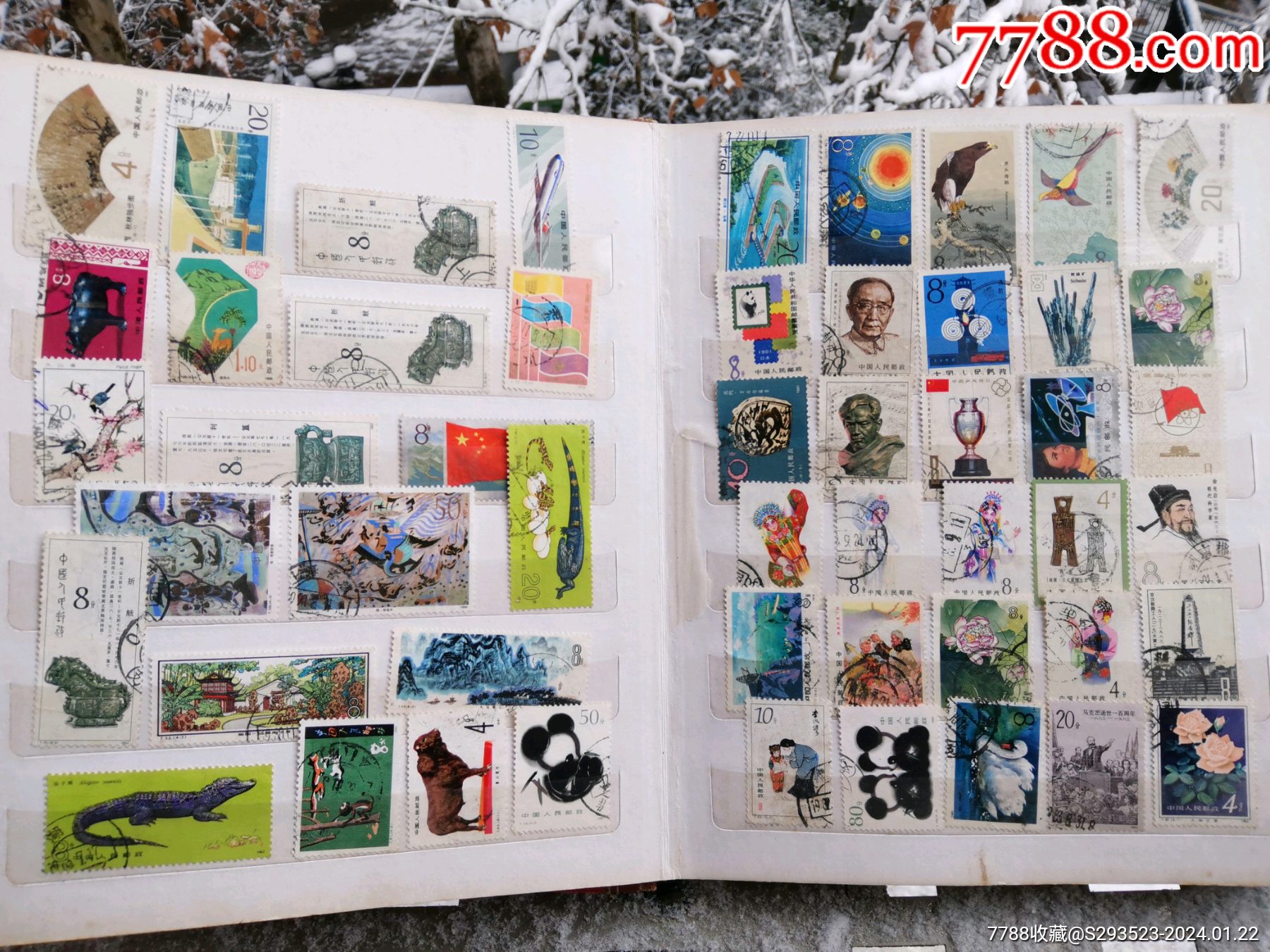 JT信销散票带飞鹰本子一起459张合售。均没有薄裂_“T”字邮票_一张好邮票【7788收藏__收藏热线】