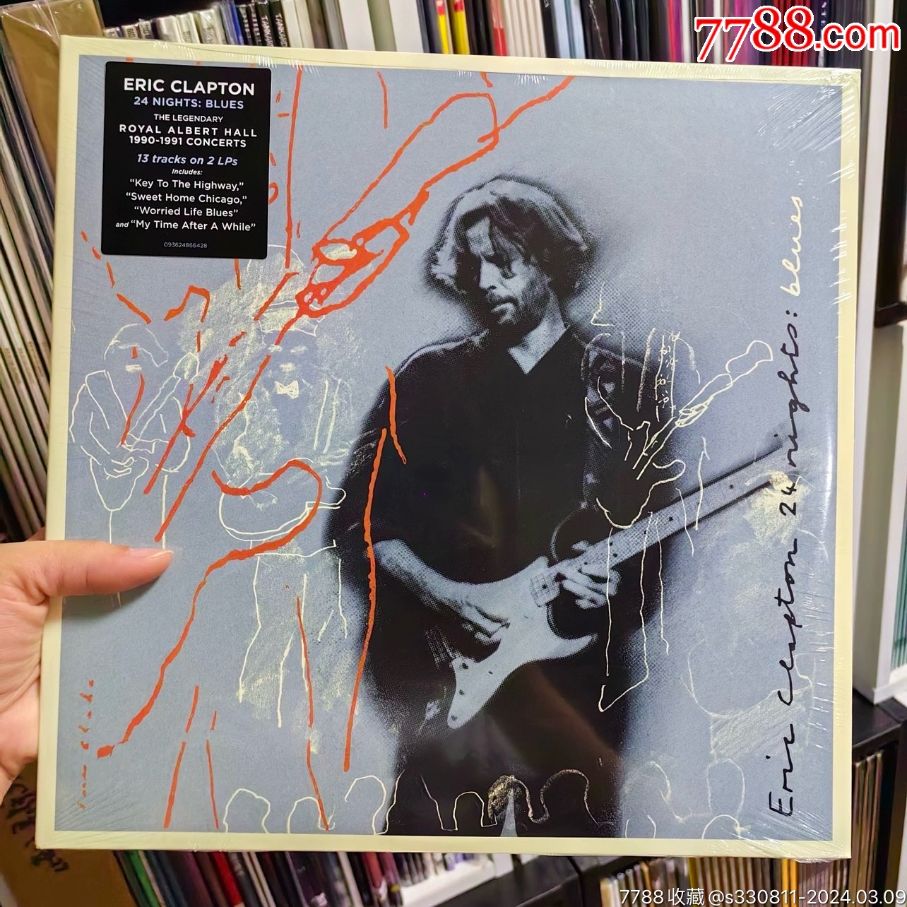 克莱普顿-Eric.Clapton.24.Nights.Blues.黑胶2LP_老唱片_北京黑暗幽静【7788收藏__收藏热线】