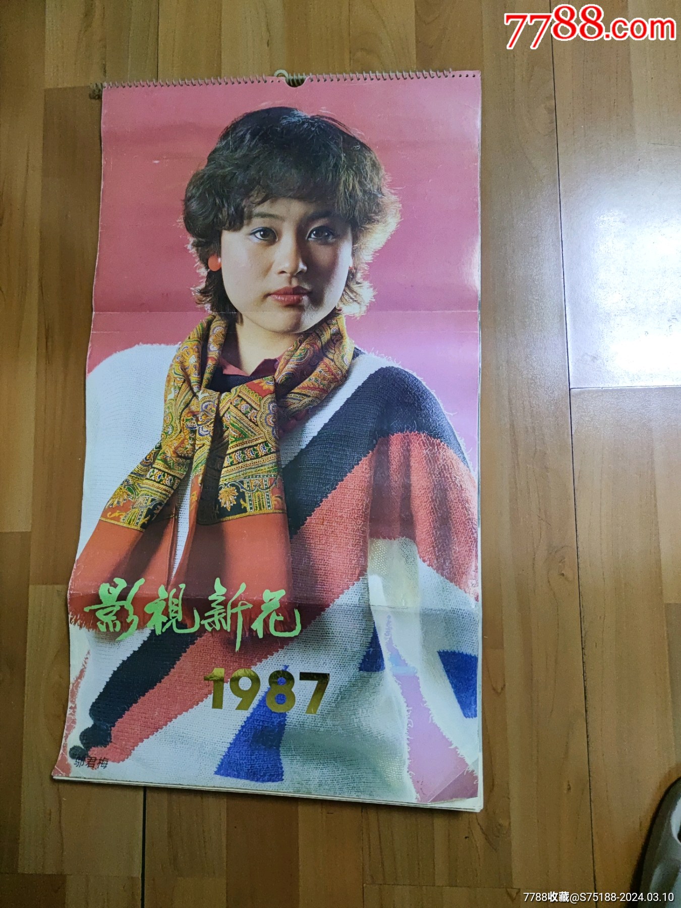 1987年挂历:影视新花12月全-价格:80元-se99355152-挂历/台历-零售-7788收藏__收藏热线