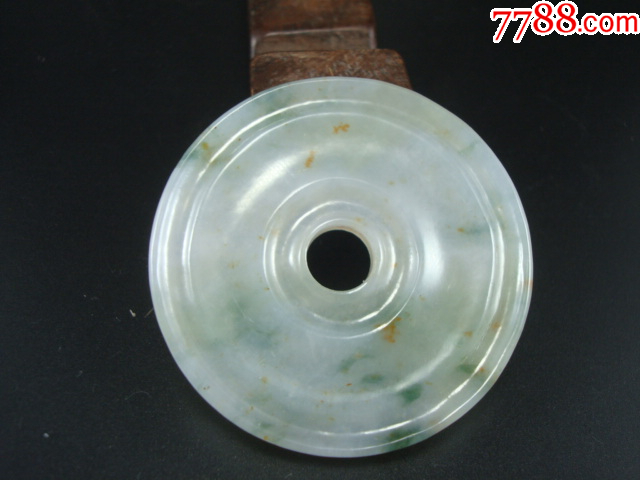 飘花翡翠平安扣-价格:888元-se99395715-翡翠/缅甸玉-零售-7788收藏__收藏热线