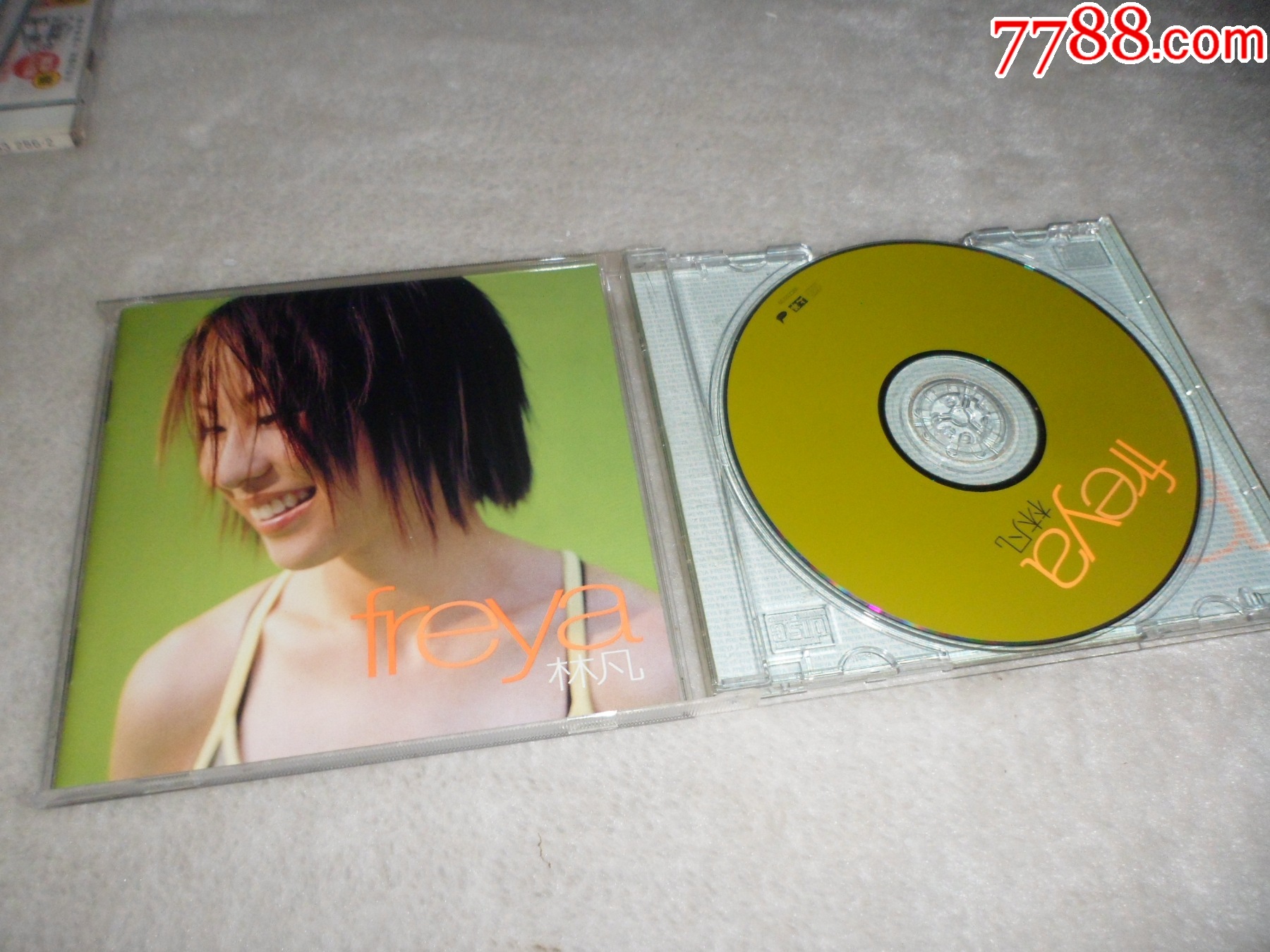 林凡.FREYA.同名专辑.台版CD-音乐CD-7788收藏
