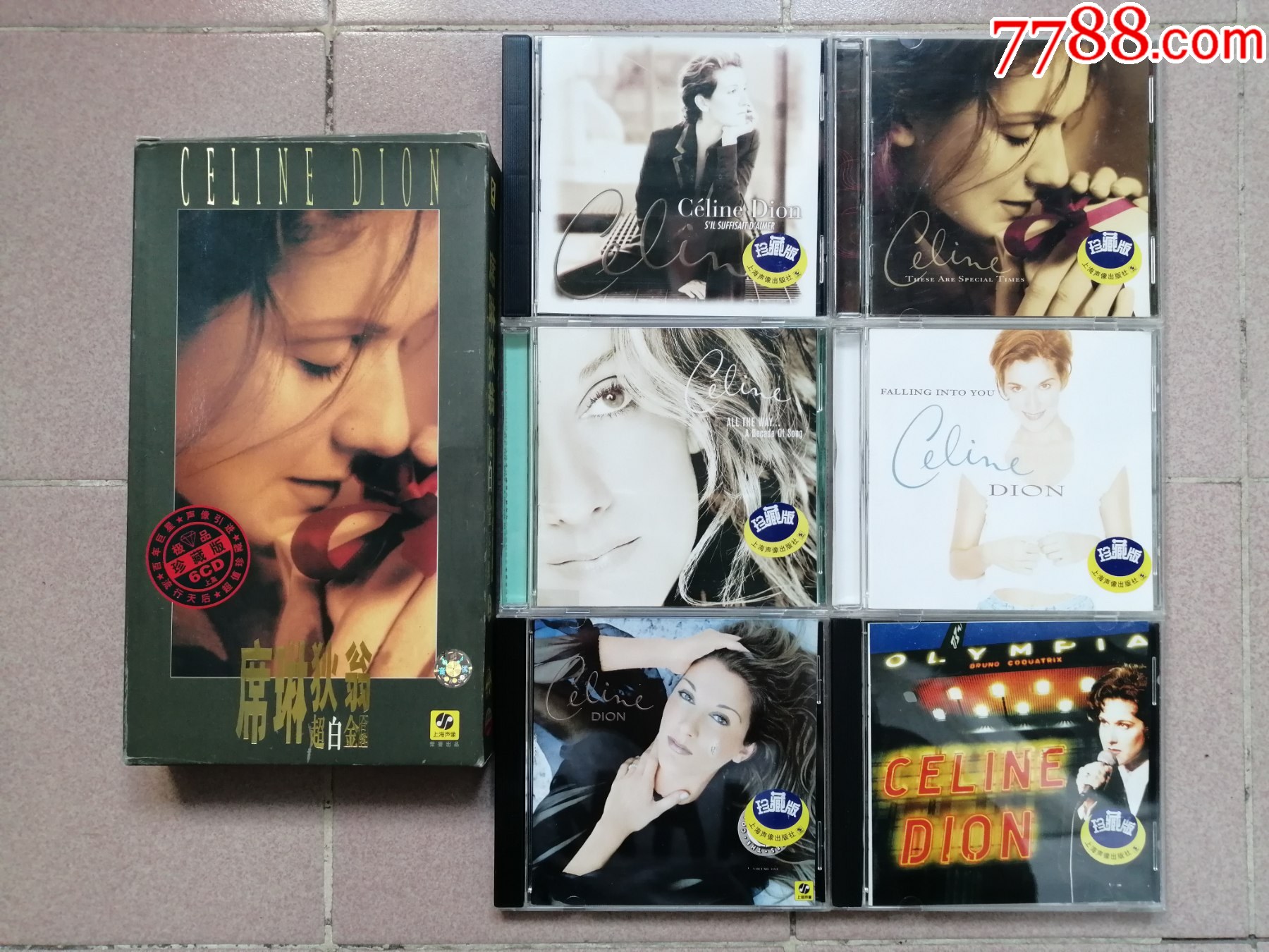 席琳迪翁（Celinedion）6CD套装珍藏版-价格:250元-se99635526-音乐CD-零售-7788收藏__收藏热线