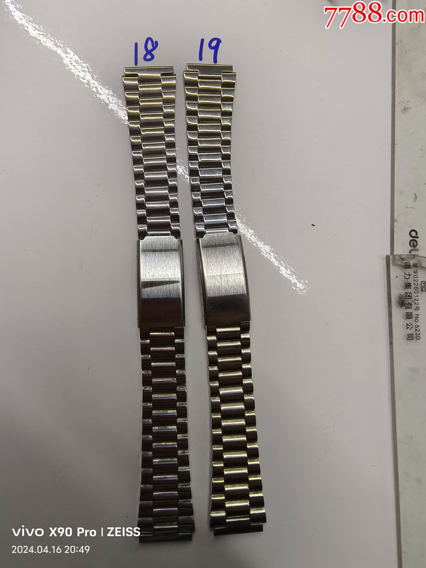 手表钢带：18mm//19mm-价格:7元-se100071937-表带/表链-零售-7788收藏__收藏热线