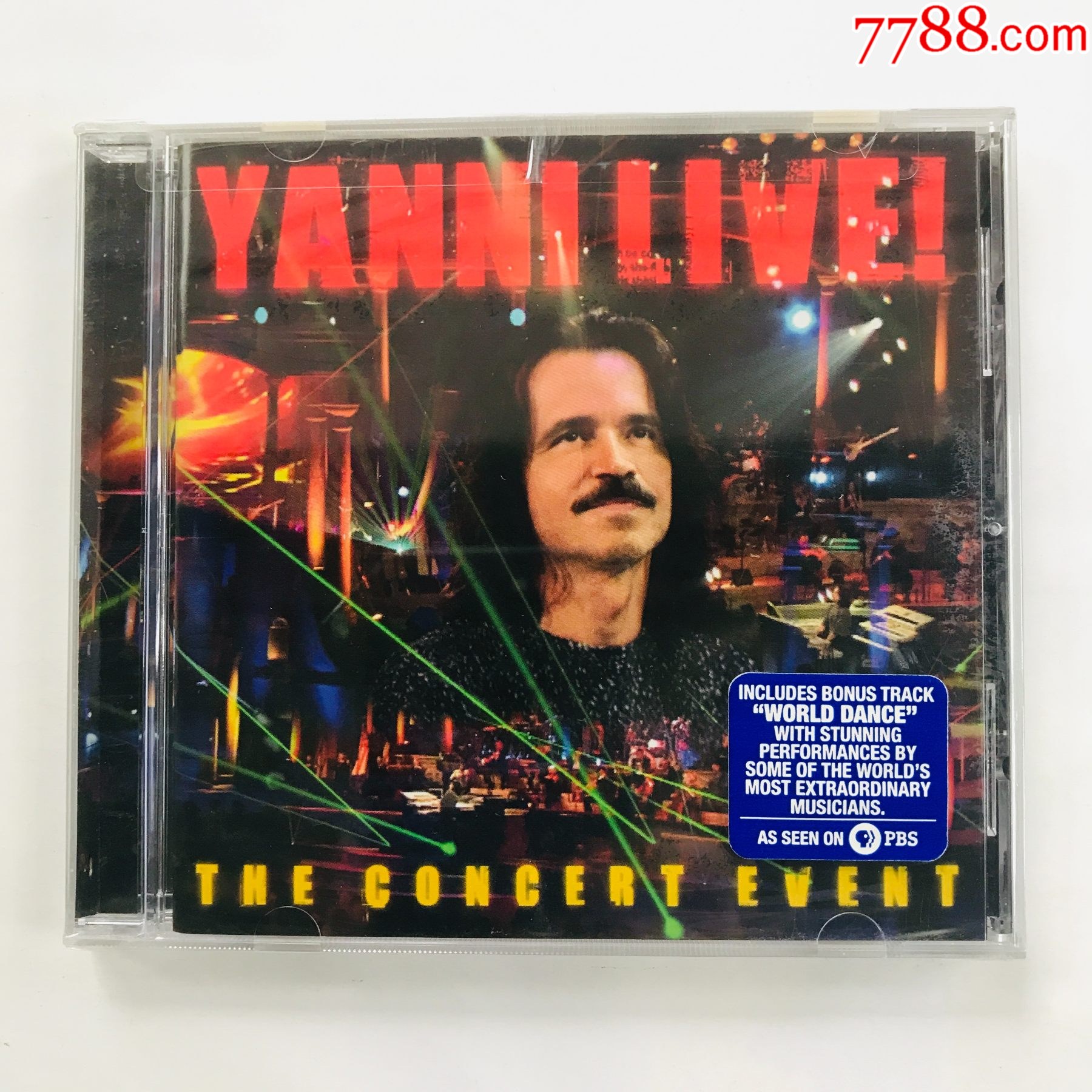 Yanni.Live!TheConcertEvent雅尼音乐会CD美版全新未拆封_音乐CD_至尚音乐【7788收藏__收藏热线】