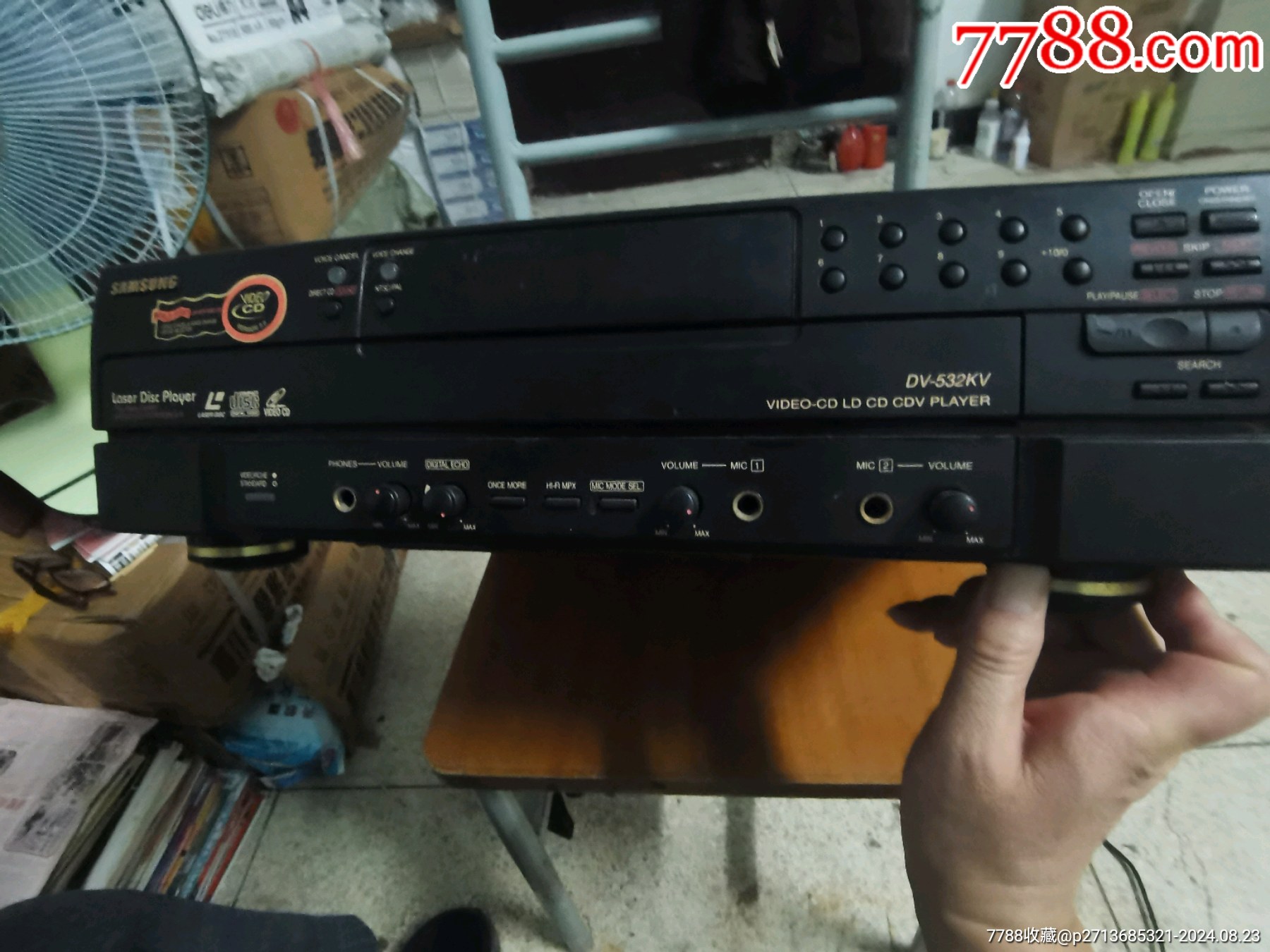 三星-VCD影碟机_录像机/影碟机_图片鉴别_收藏价格_7788寿山石收藏