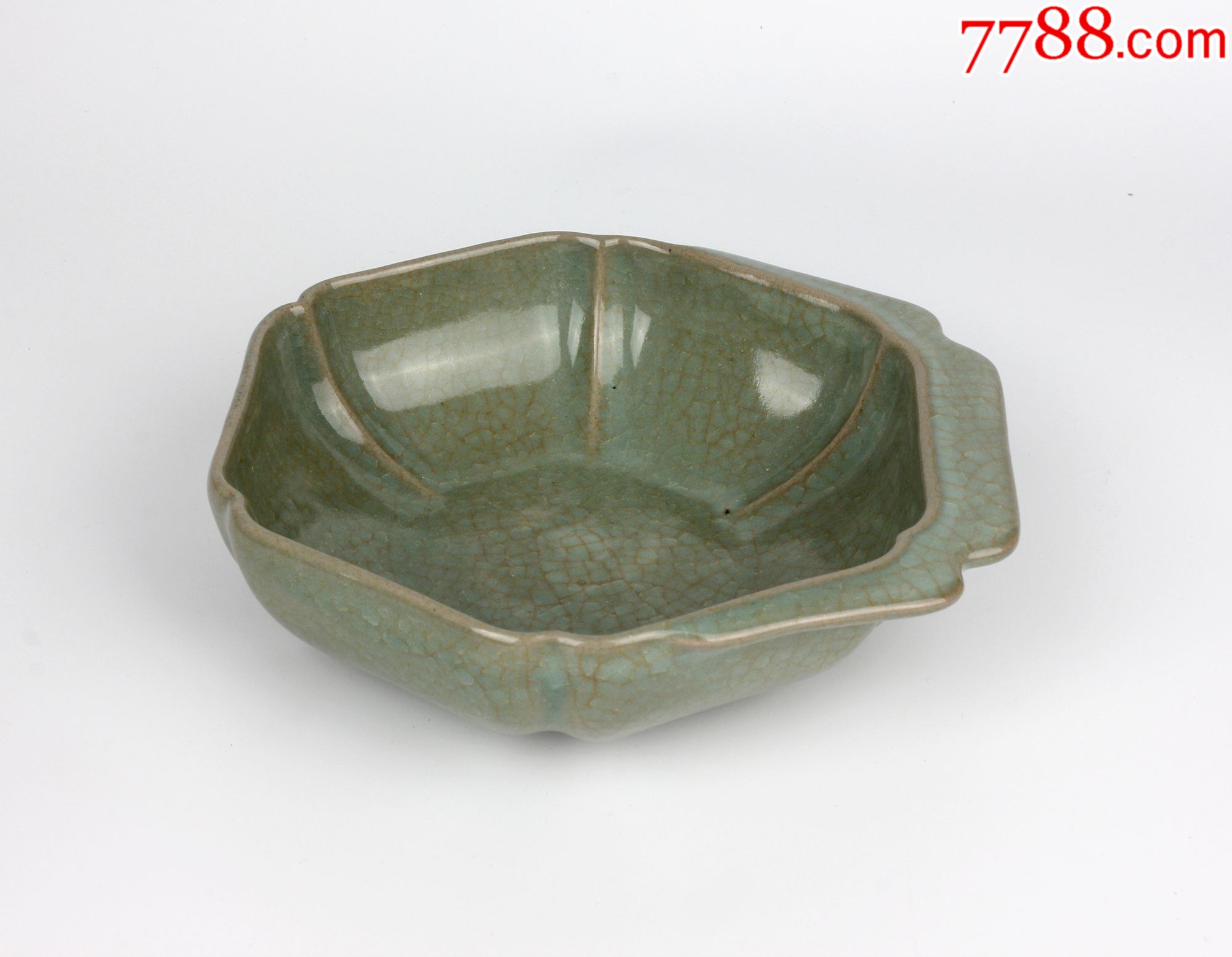 帽儿笔洗_绿釉瓷_图片鉴赏_收藏价值_7788怀表收藏