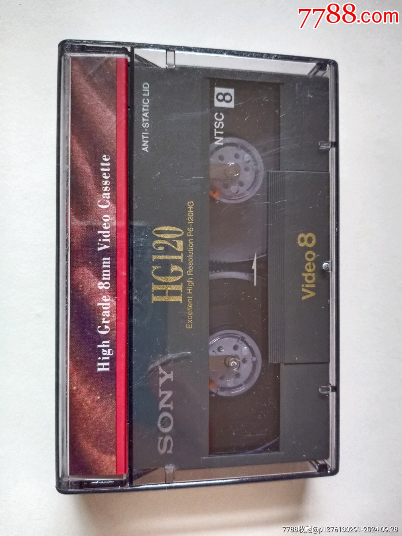 SONY——索尼空白录像带（高级8mm）-价格:8元-se102943454-磁带/卡带-零售-7788收藏__收藏热线