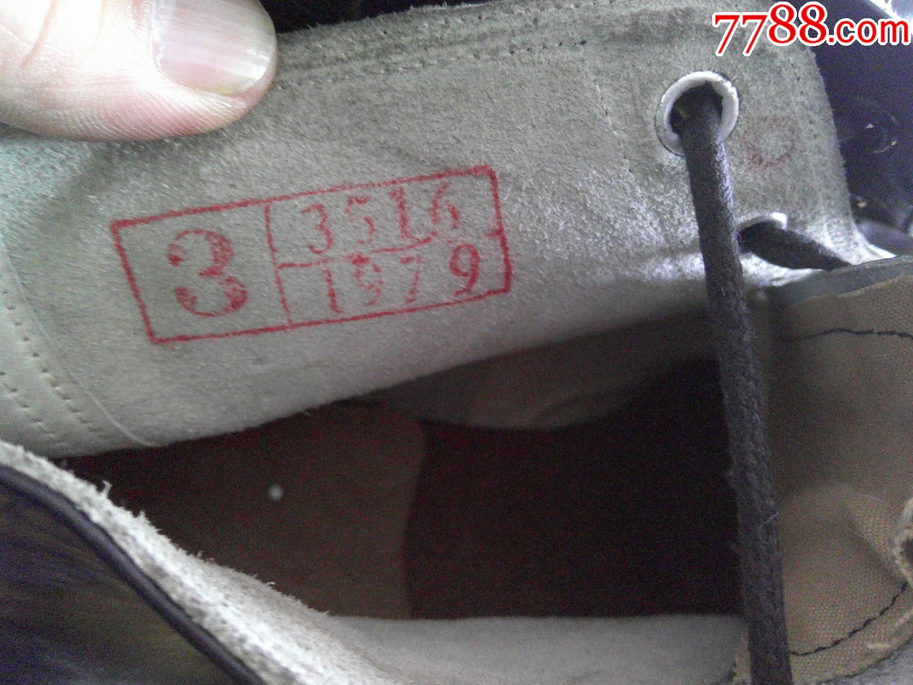 1979年军勾皮鞋全新-价格:360.0000元-se102947513-男女/鞋靴-零售-7788收藏__收藏热线