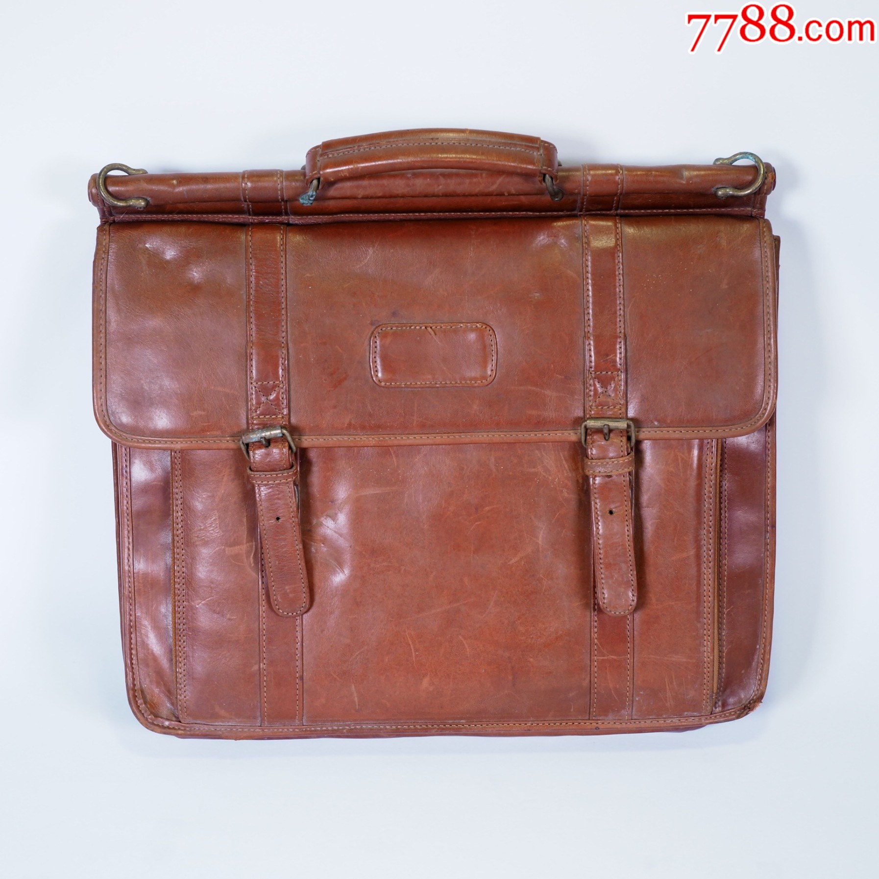 怀旧中古老式手提包公文包皮包男士8090年代老物件场景再现摆件-价格:229元-se103006625-公文包-零售-7788收藏__收藏热线