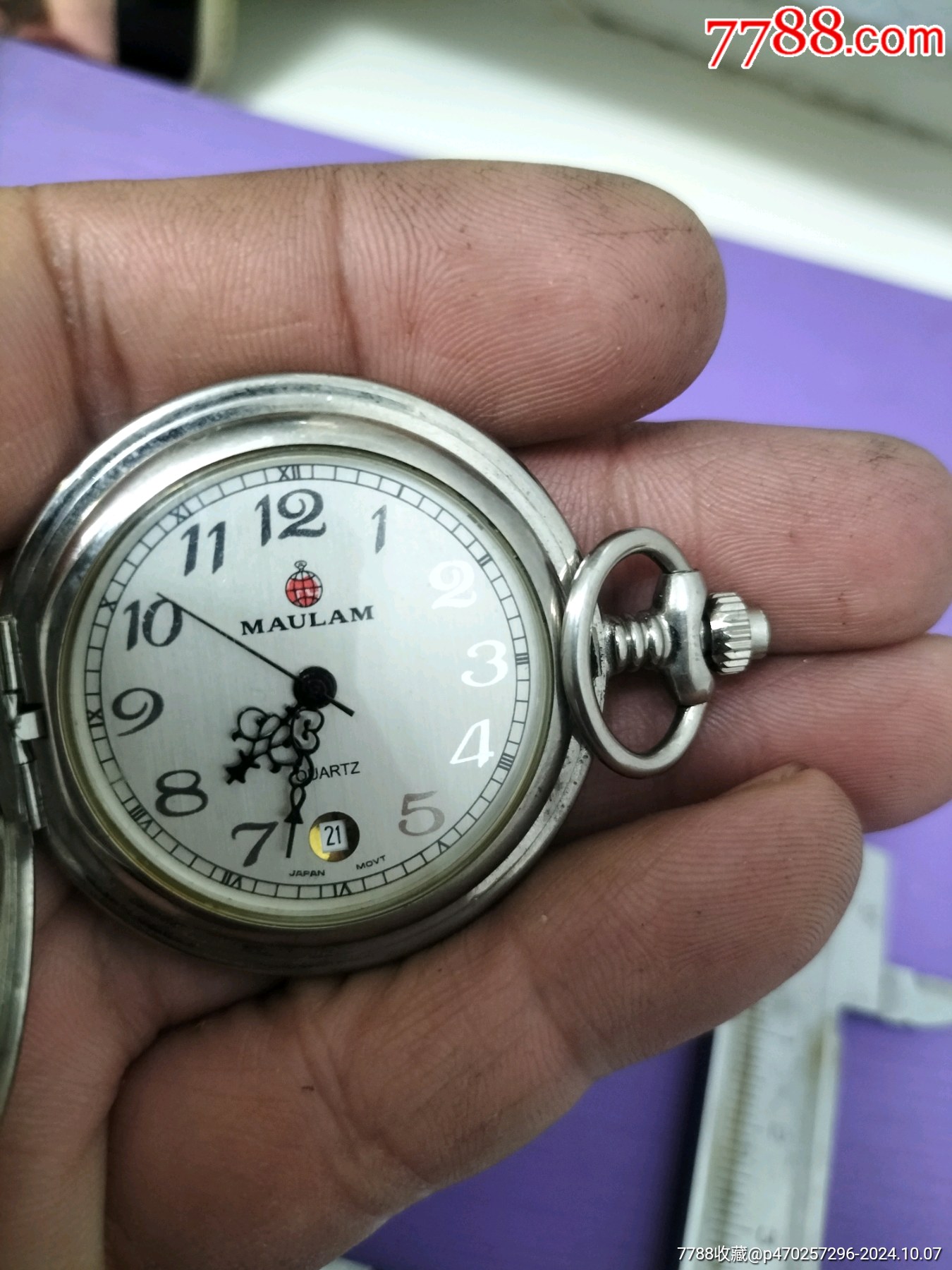 MAULAM日本怀表-价格:139元-se103098922-怀表/挂表-零售-7788收藏__收藏热线