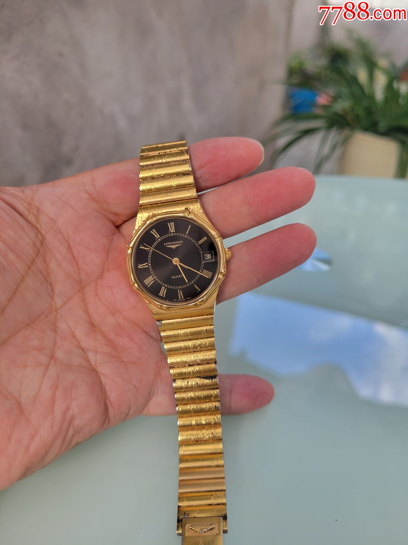 浪琴L950.2包金瑞士表【石英】男全原_手表/腕表_超赞瑞士古董钟表【7788收藏__收藏热线】