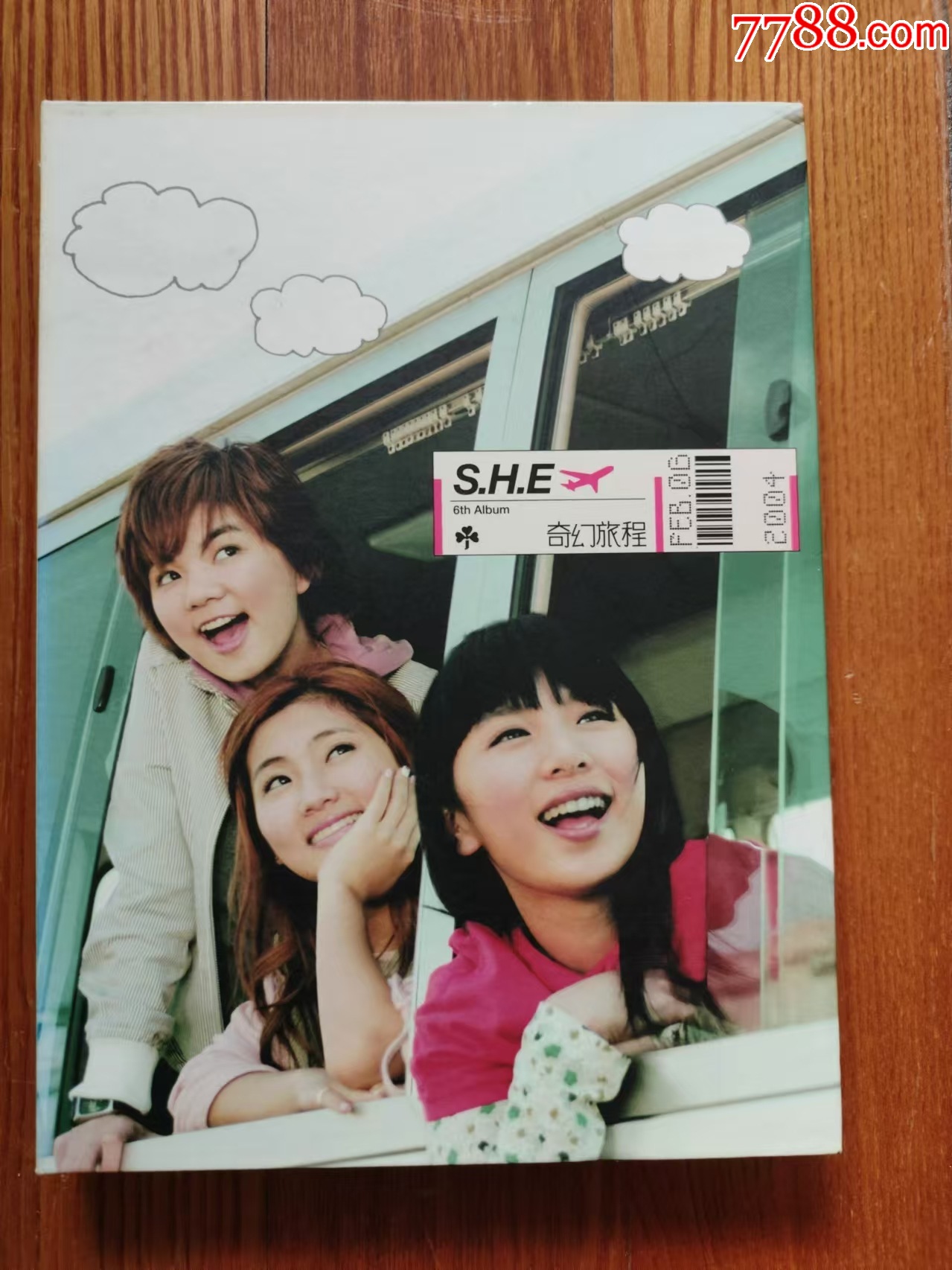 SHES.H.E-奇幻旅程旅程版（TW版CD）~首版亲笔签名-价格:180元-se103833072-音乐CD-零售-7788收藏__收藏热线